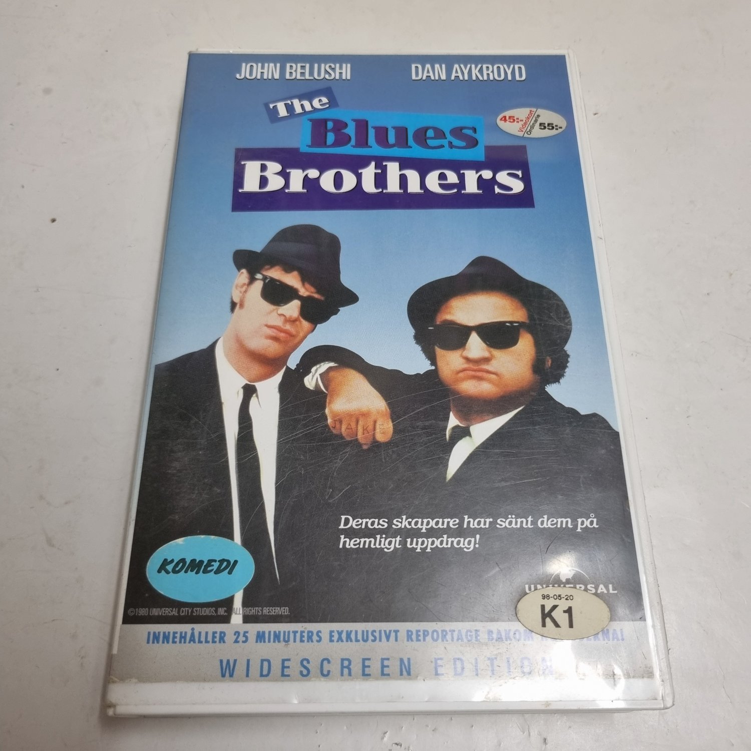 Se produkter som liknar The Blues Brothers VHS film hyr på Tradera ...