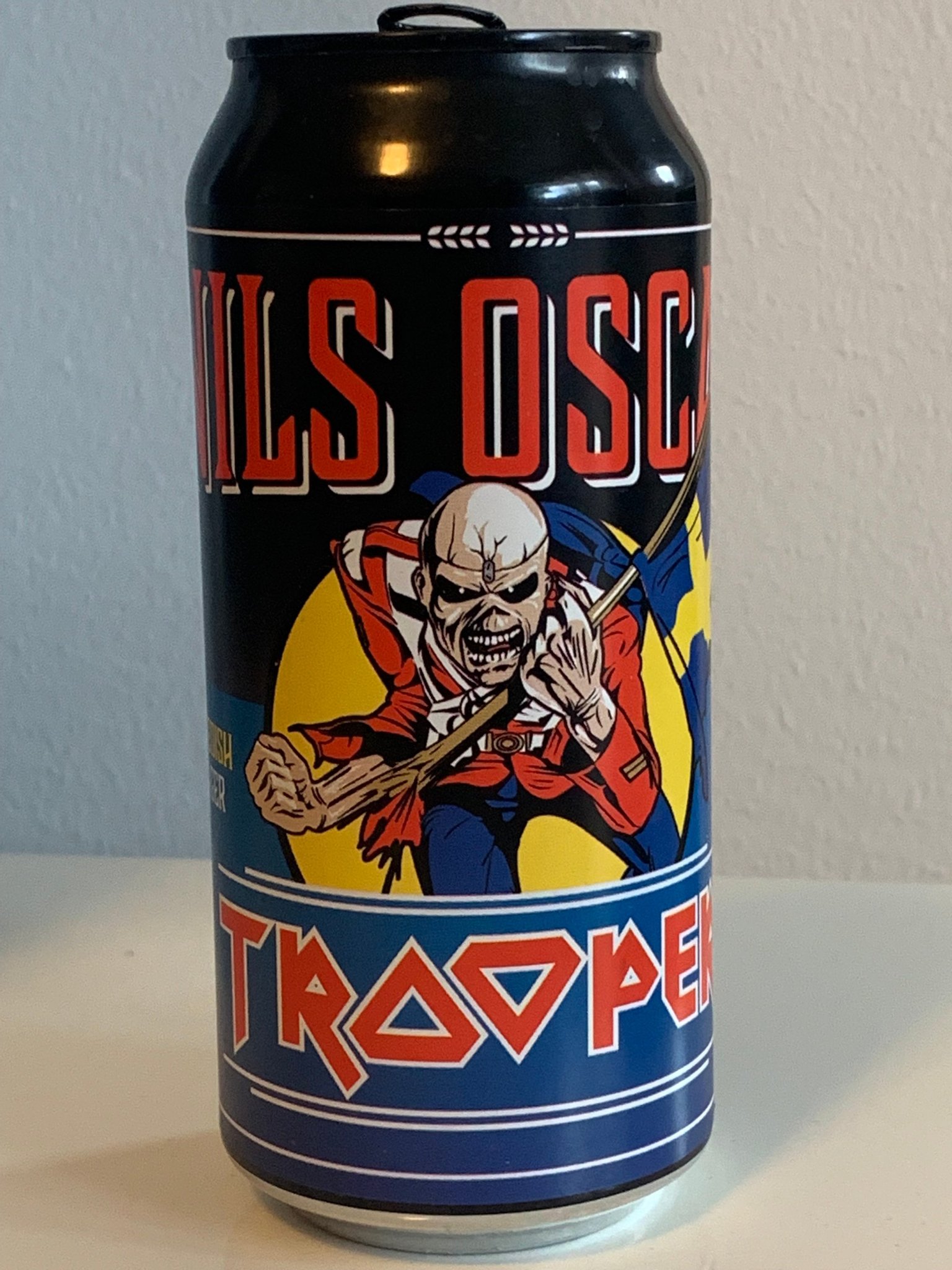 Iron Maiden Trooper Beer Swedish Lager 44 cl em.. | Köp på Tradera ...