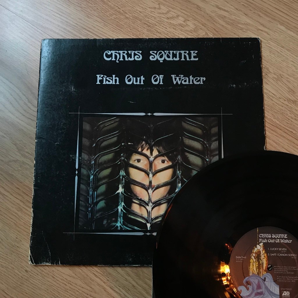 CHRIS SQUIRE - FISH OUT OF WATER -75 VERY RARE .. | Köp på Tradera ...