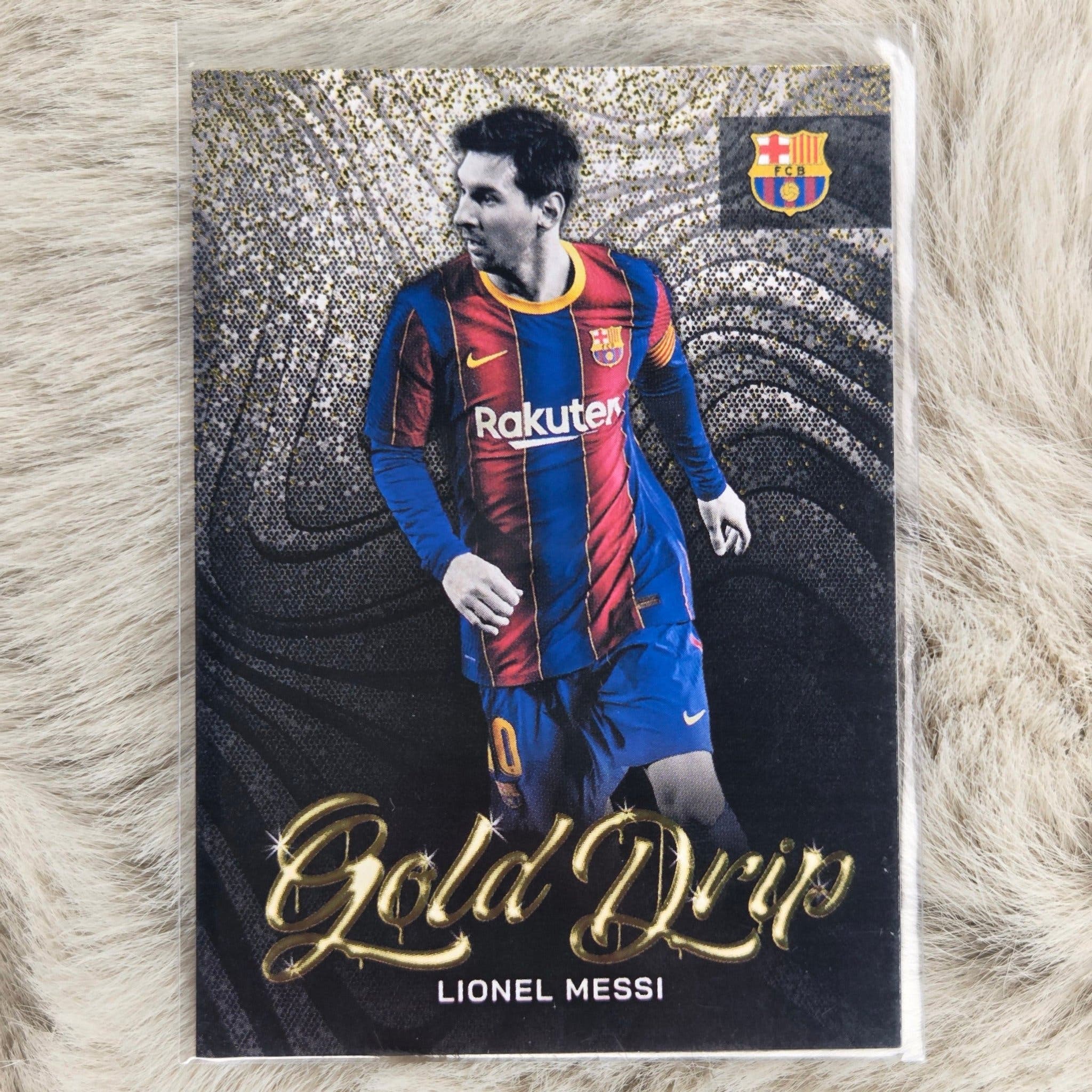Lionel Messi - Gold Drip | Köp på Tradera (707917956)
