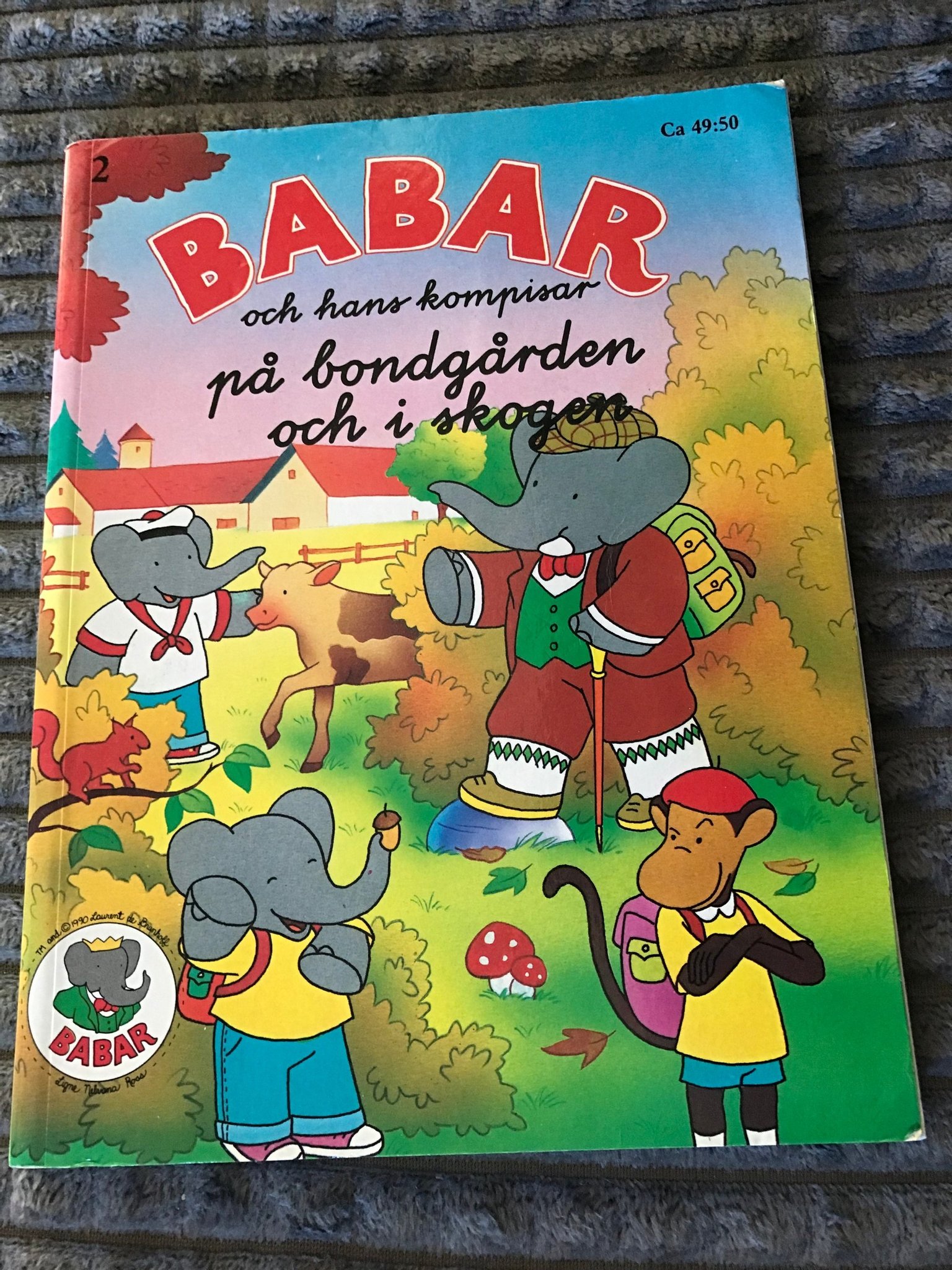 Babar och hans kompisar på bondgården och i sko.. | Köp på Tradera ...