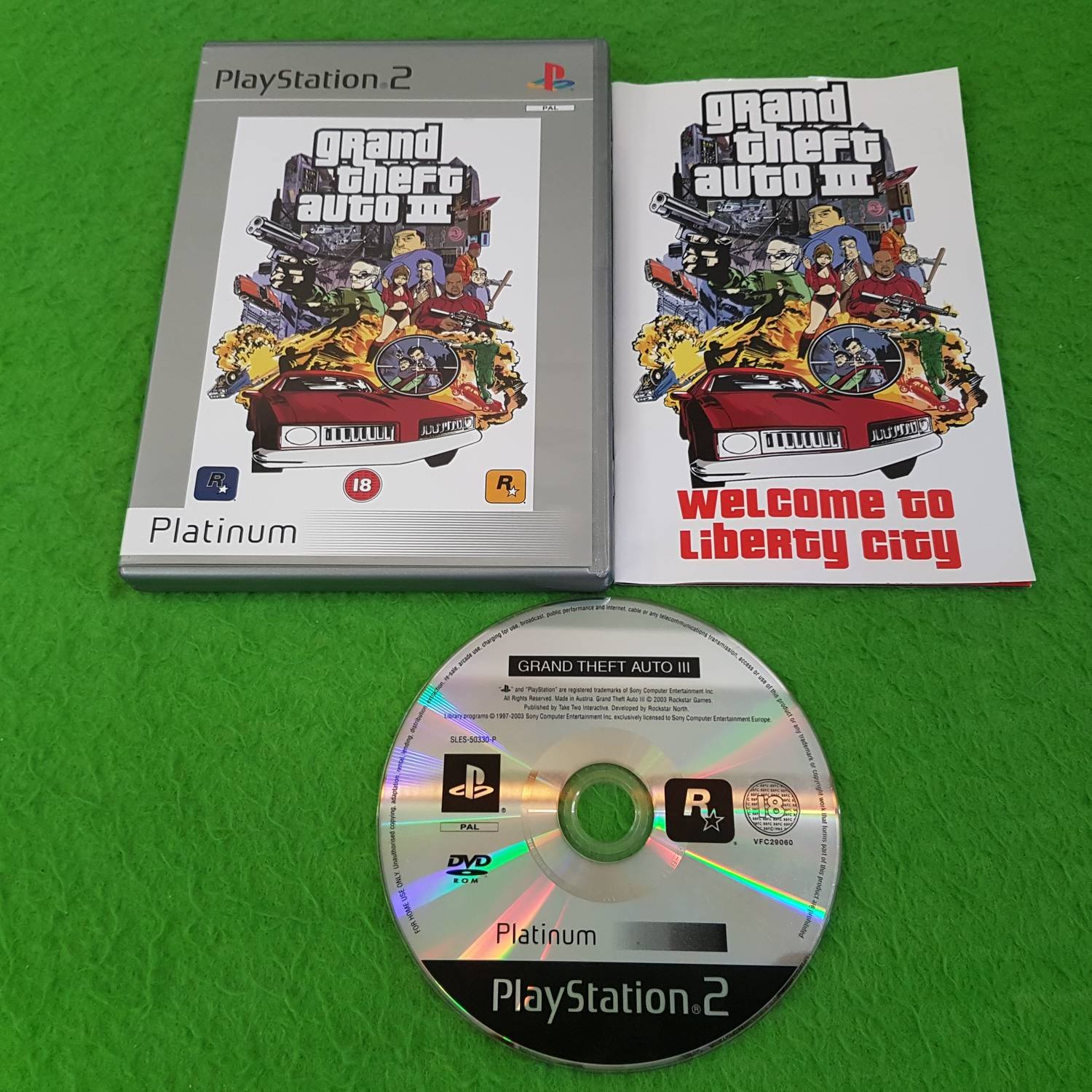 GTA III PS2 Sony Playstation 2 Gra.. | Köp från SpelHem på Tradera ...