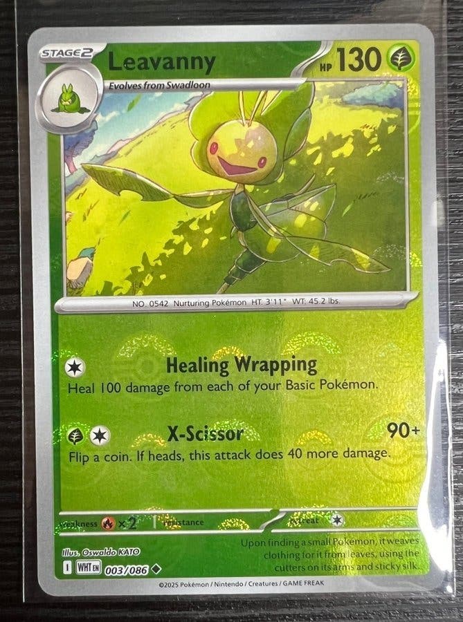 Leavanny 003/086 Poké Ball Pattern Pokémonkort .. | Köp på Tradera ...