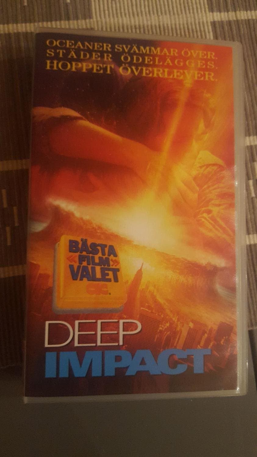 Vhs - Deep Impact | Köp på Tradera (567227745)