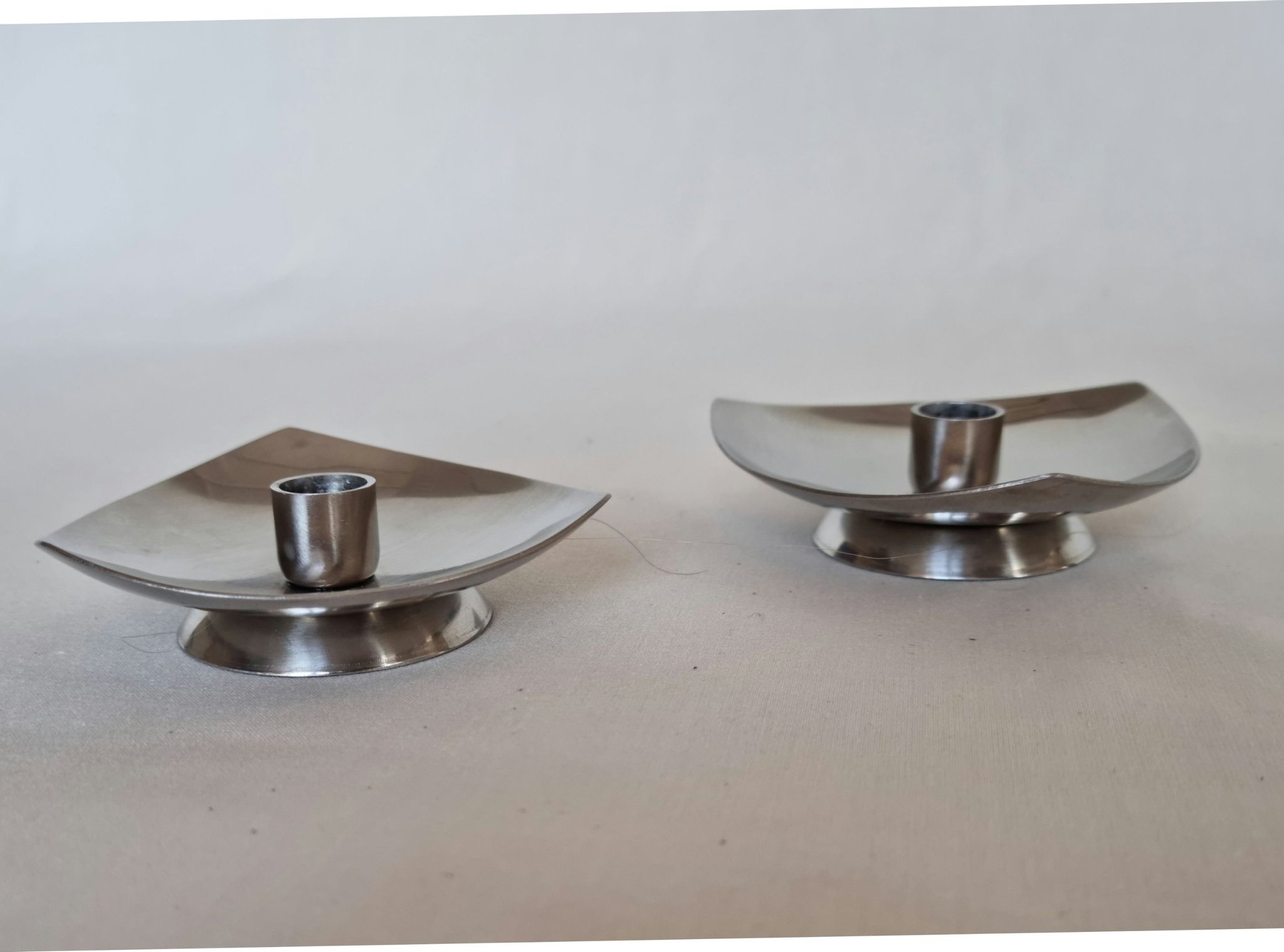 Stelton Ljusstakar Rostfritt stål Arne Jacobsen | Köp på Tradera ...