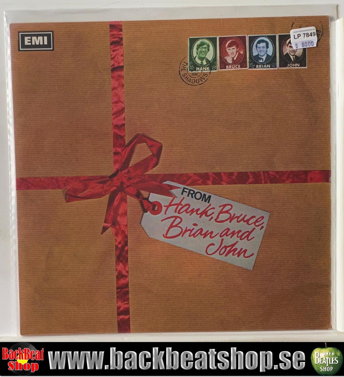 THE SHADOWS - FROM HANK, BRUCE, B.. | Köp från backbeat på Tradera ...