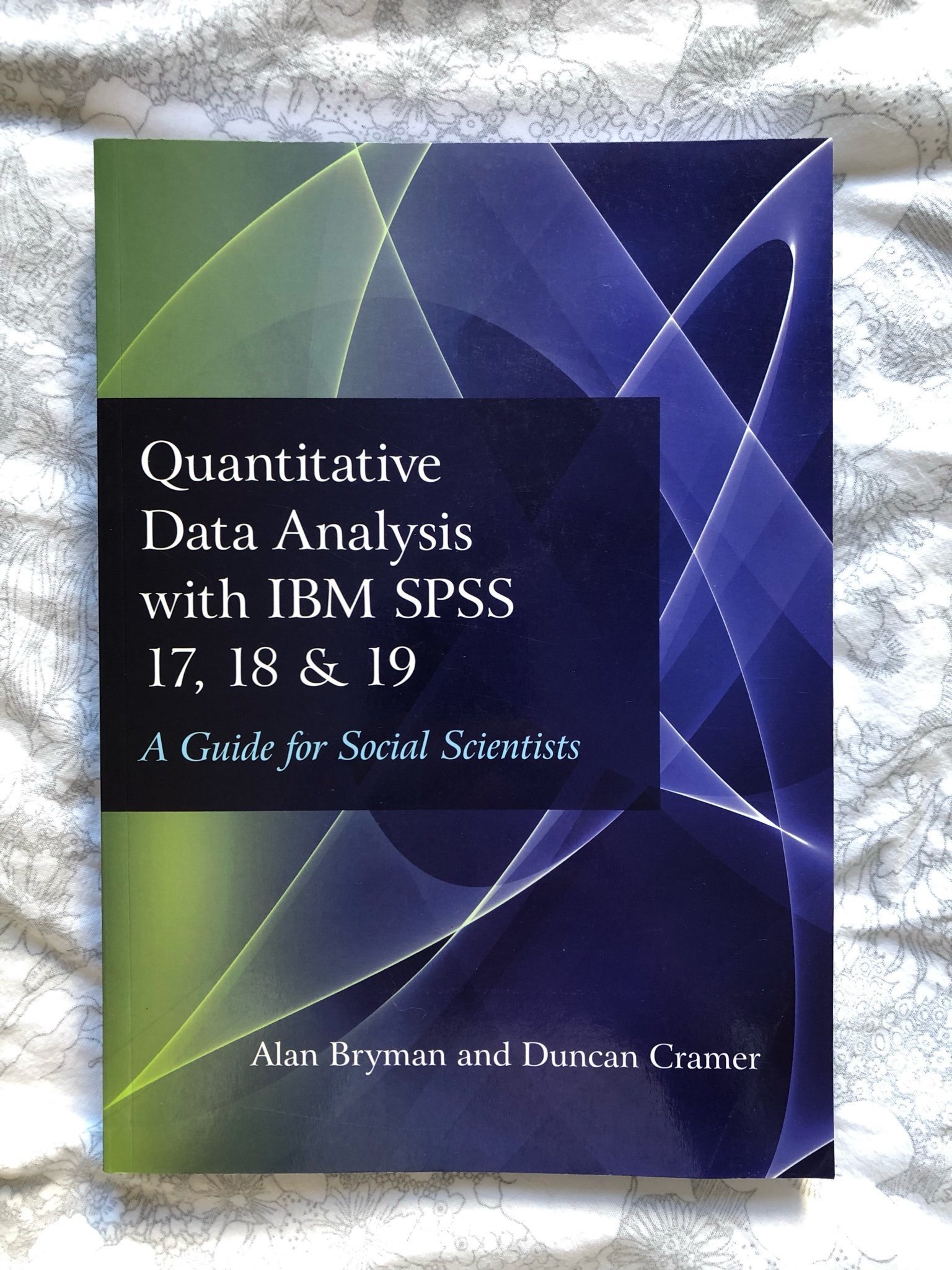 Quantitative Data Analysis With Ibm Spss 17 18 410983384 ᐈ Köp På