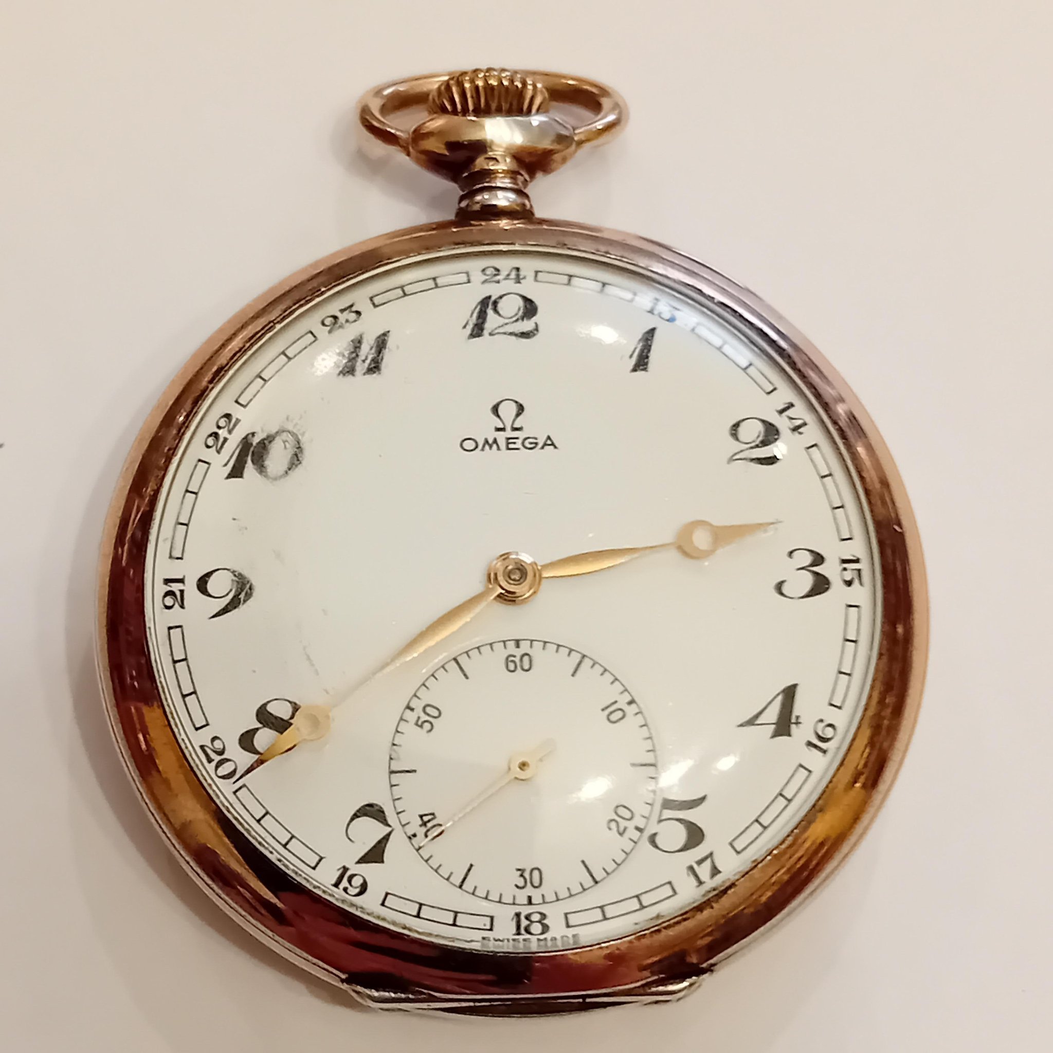Se produkter som liknar OMEGA Mycket fin klocka med k.. på Tradera ...