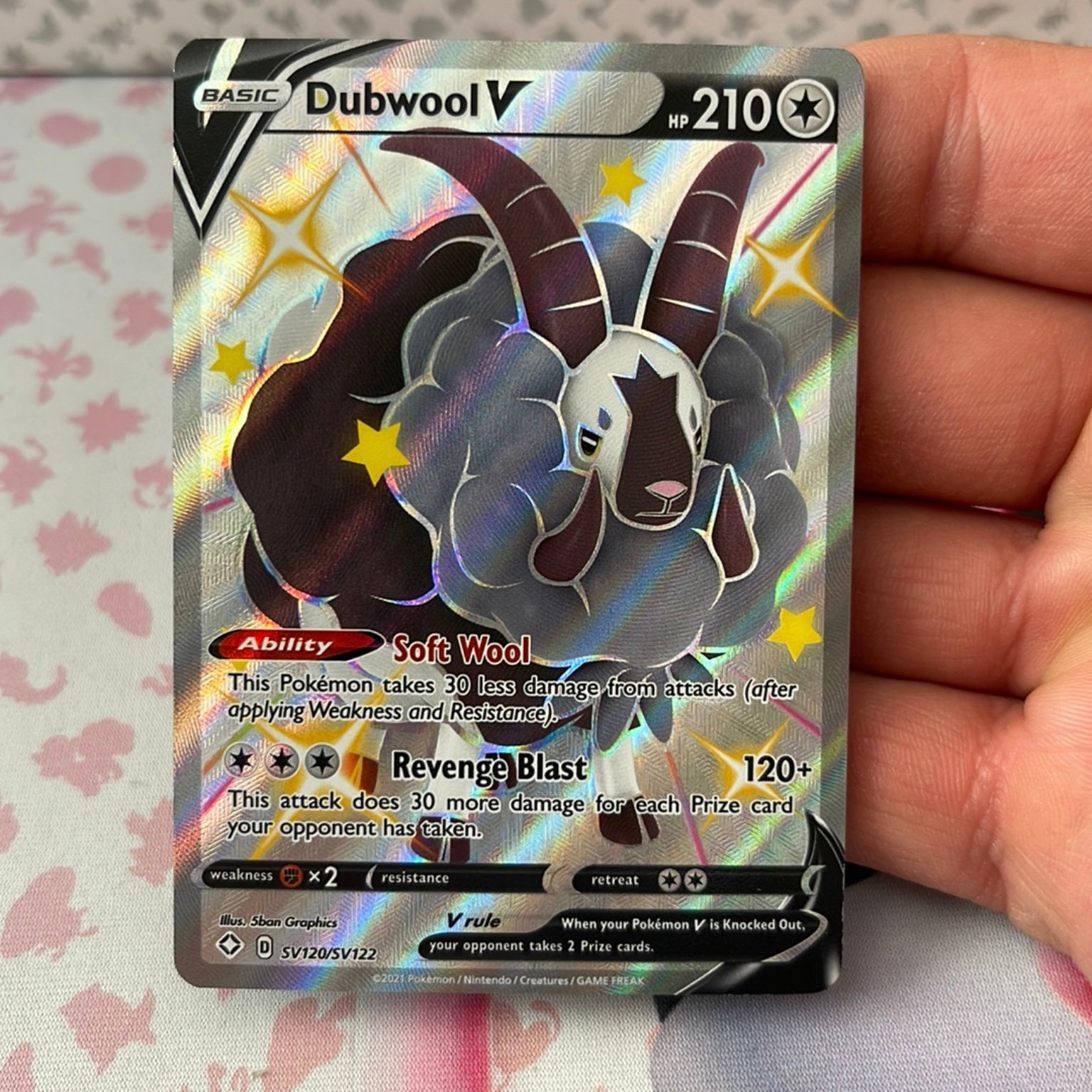 Dubwool V SV120/SV122 ultra rare - Pokémon Shin.. | Köp på Tradera ...
