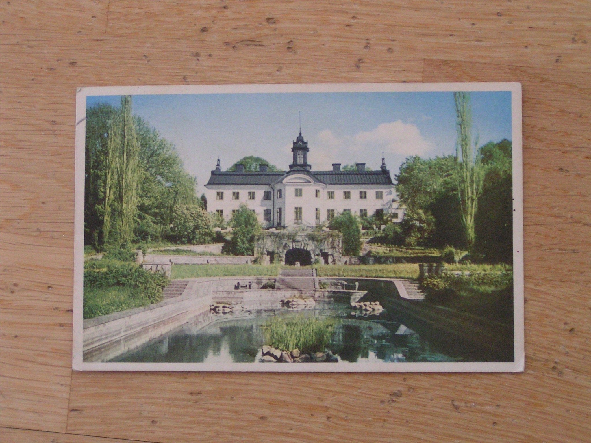 Vykort Kaggeholms slott Ekerö Uppland. FIN stäm.. | Köp på Tradera ...