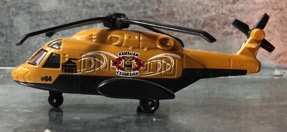 Matchbox Mission Chopper Hawaiian Excursion 1:8.. | Köp på Tradera ...