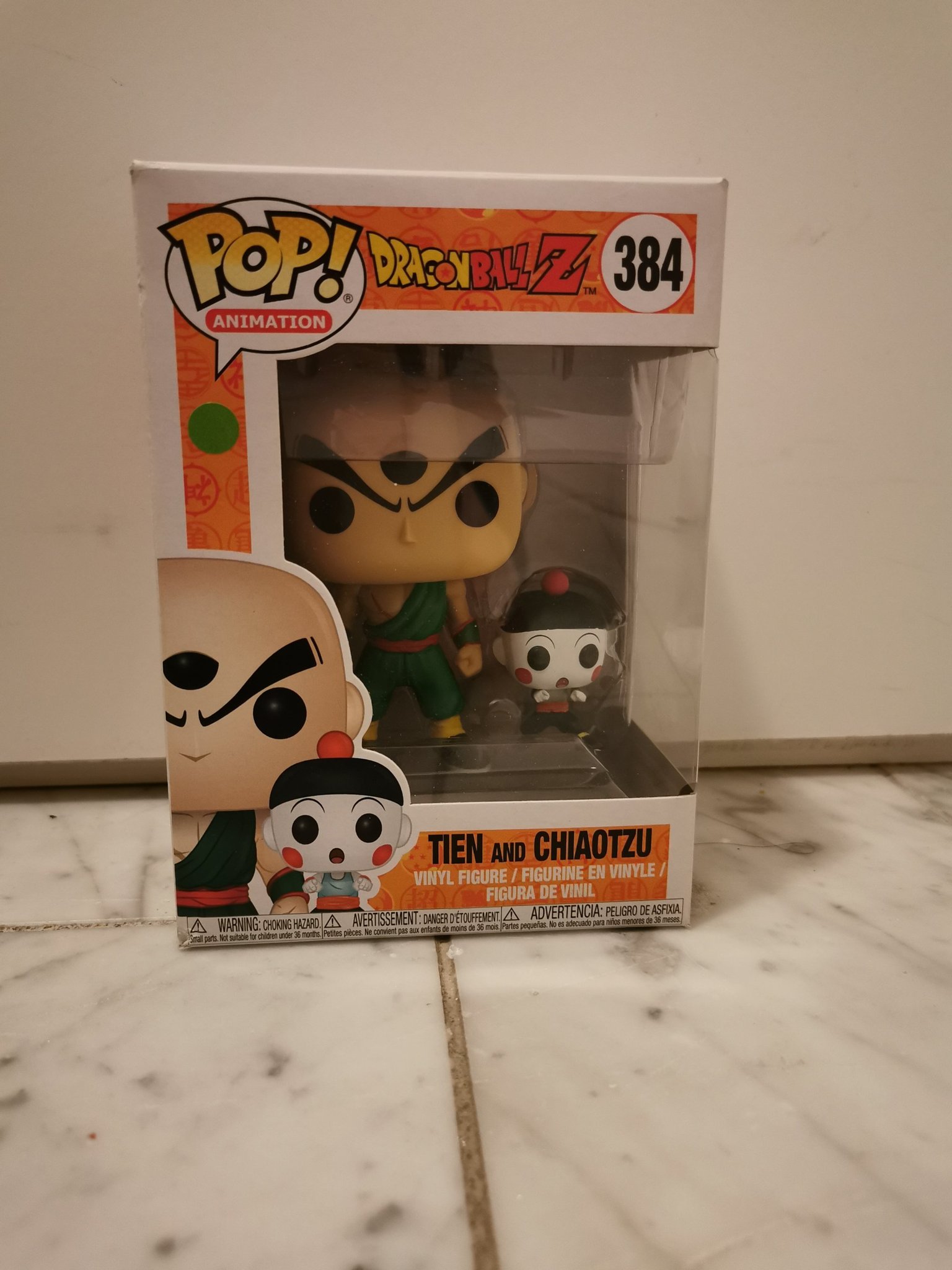 Funko Pop! Dragon Ball Z - Tien and Chiaotzu 384 | Köp på Tradera ...