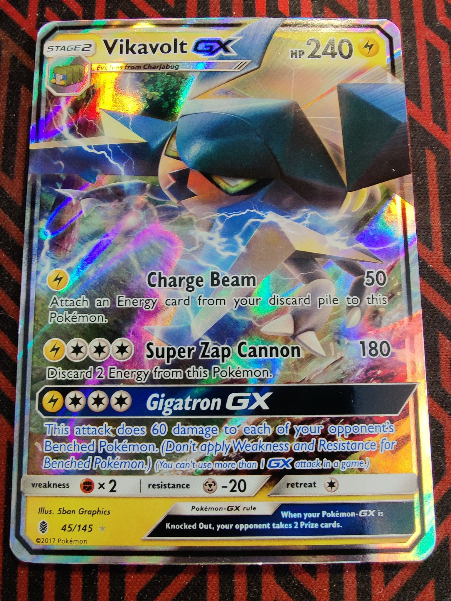 Se produkter som liknar Vikavolt GX #45 Pokemon Guard.. på Tradera ...