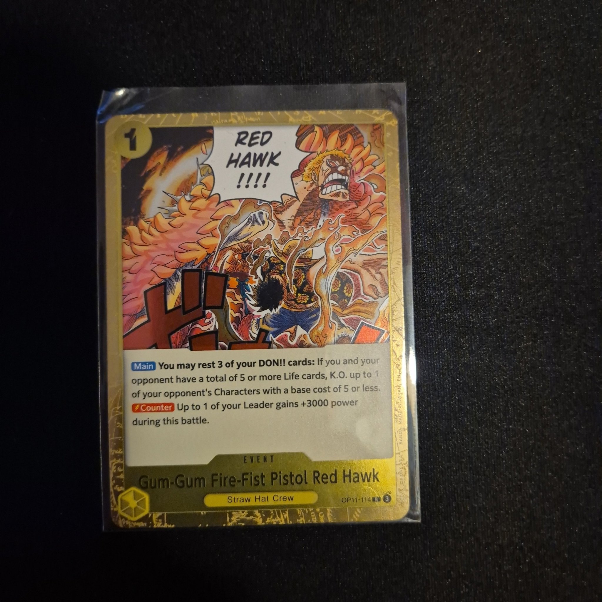 One Piece Kortspel - Gum-Gum Fire-Fist Pistol R.. | Köp på Tradera ...