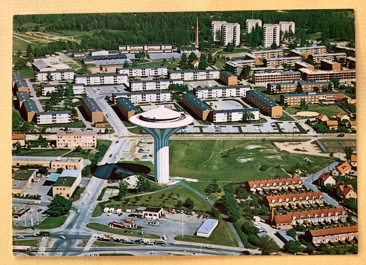 Kort Flygfoto SVAMPEN ÖREBRO 1968 specialstämpe.. | Köp på Tradera ...