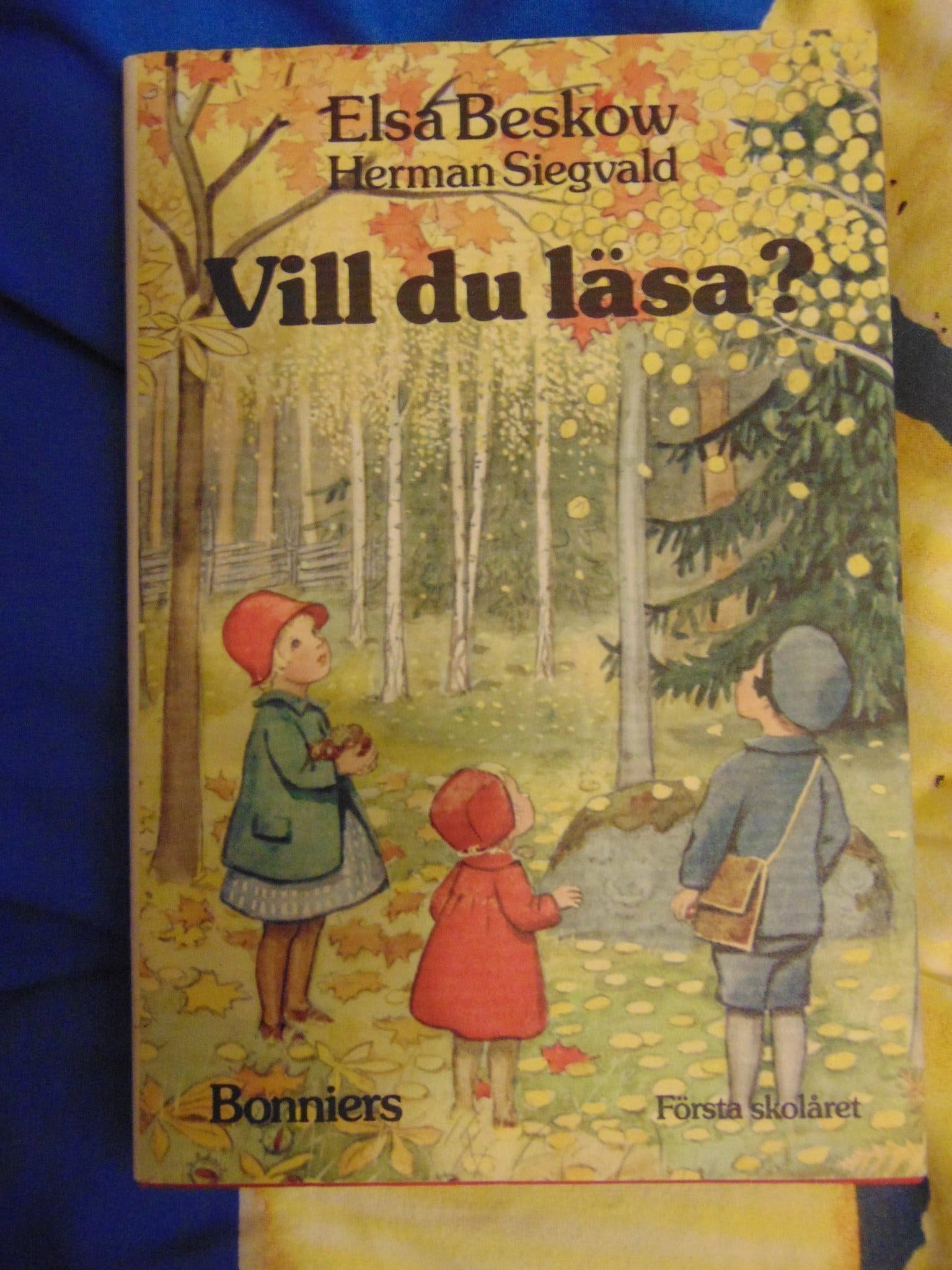 Vill du läsa? av Elsa Beskow & Herman Siegvald,.. | Köp på Tradera ...