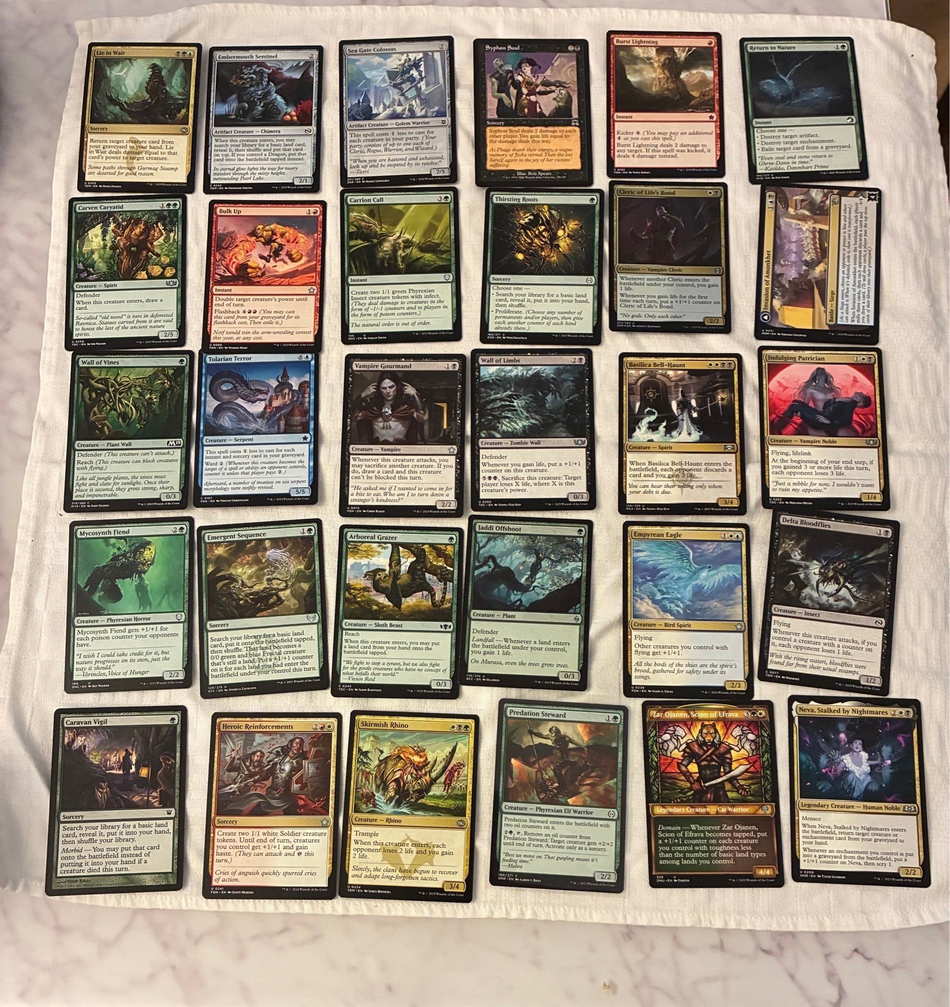 Magic The Gathering Kort Samling. Bulk. Över 10.. | Köp på Tradera ...