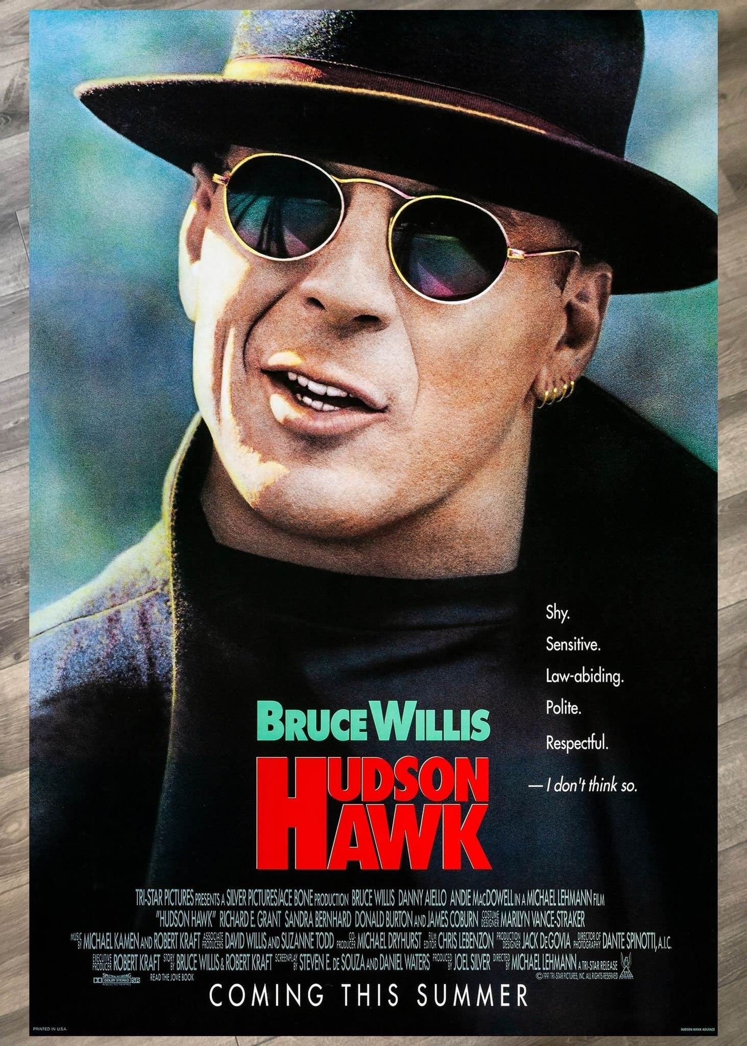 BRUCE WILLIS HUDSON HAWK 1991 M.. | Köp från Djupegatan på Tradera ...