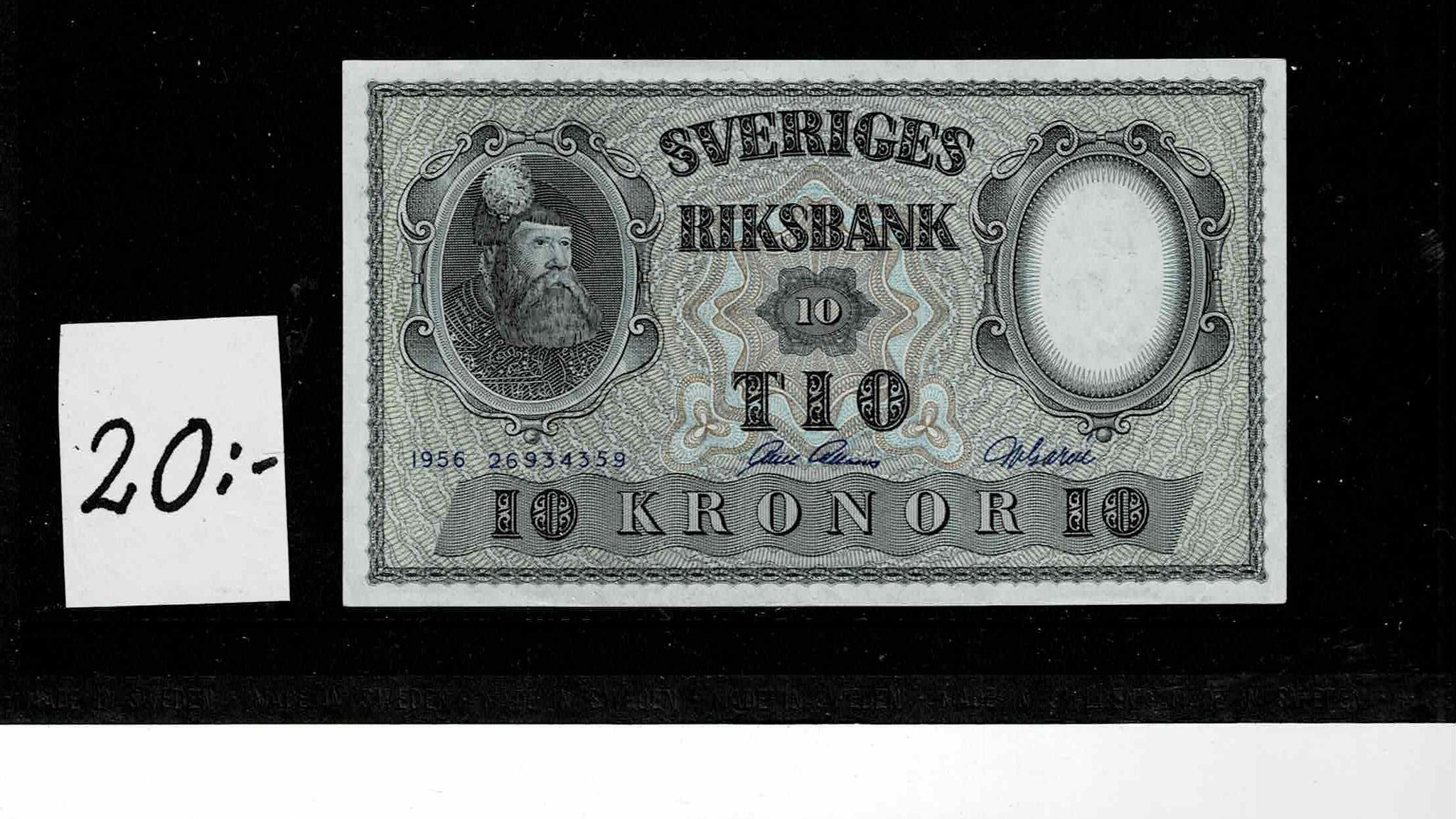 Se produkter som liknar Svenska sedlar Sedel 10 kr på Tradera (593992744)