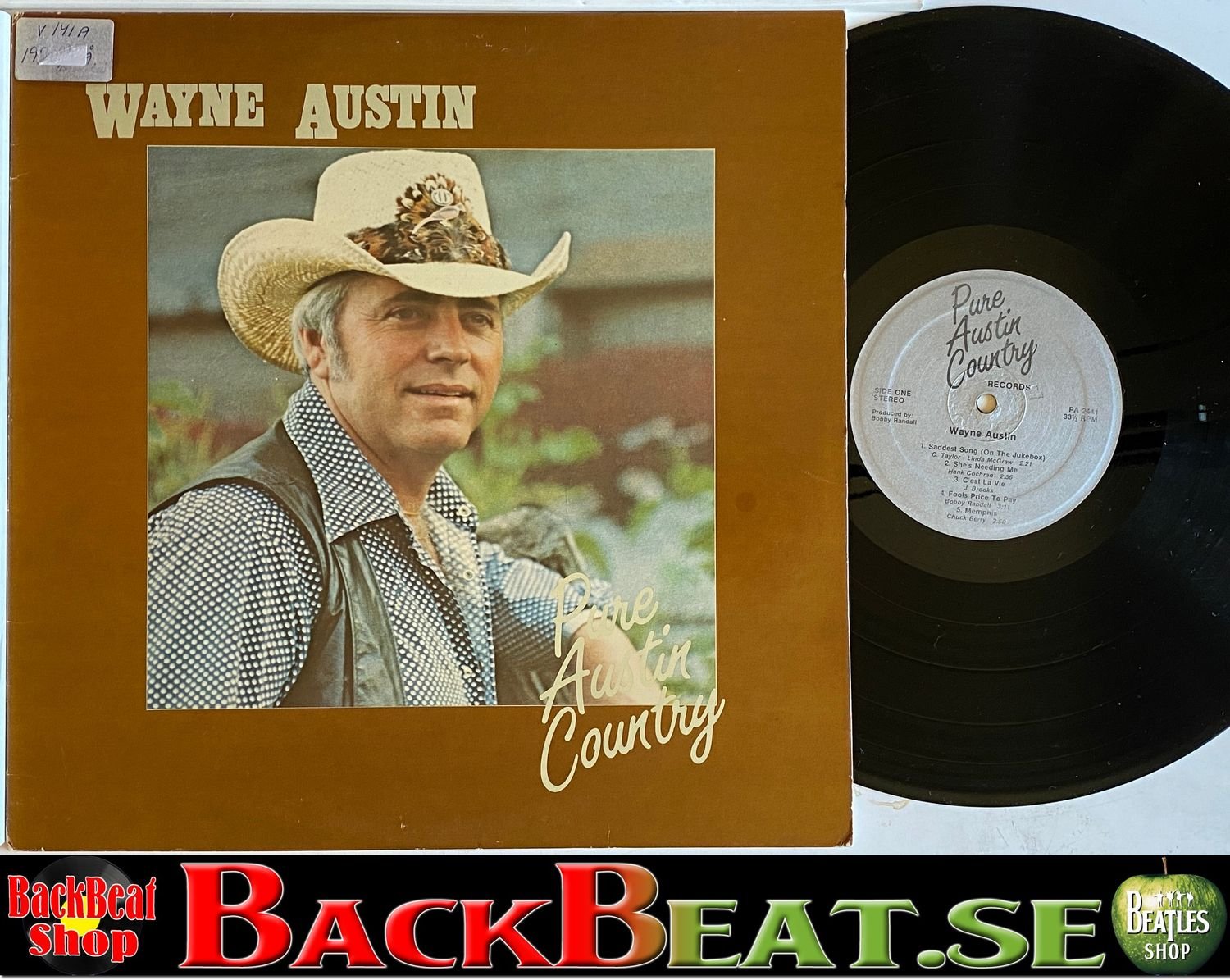 WAYNE AUSTIN - PURE AUSTIN COUNTRY | Köp från backbeat på Tradera ...