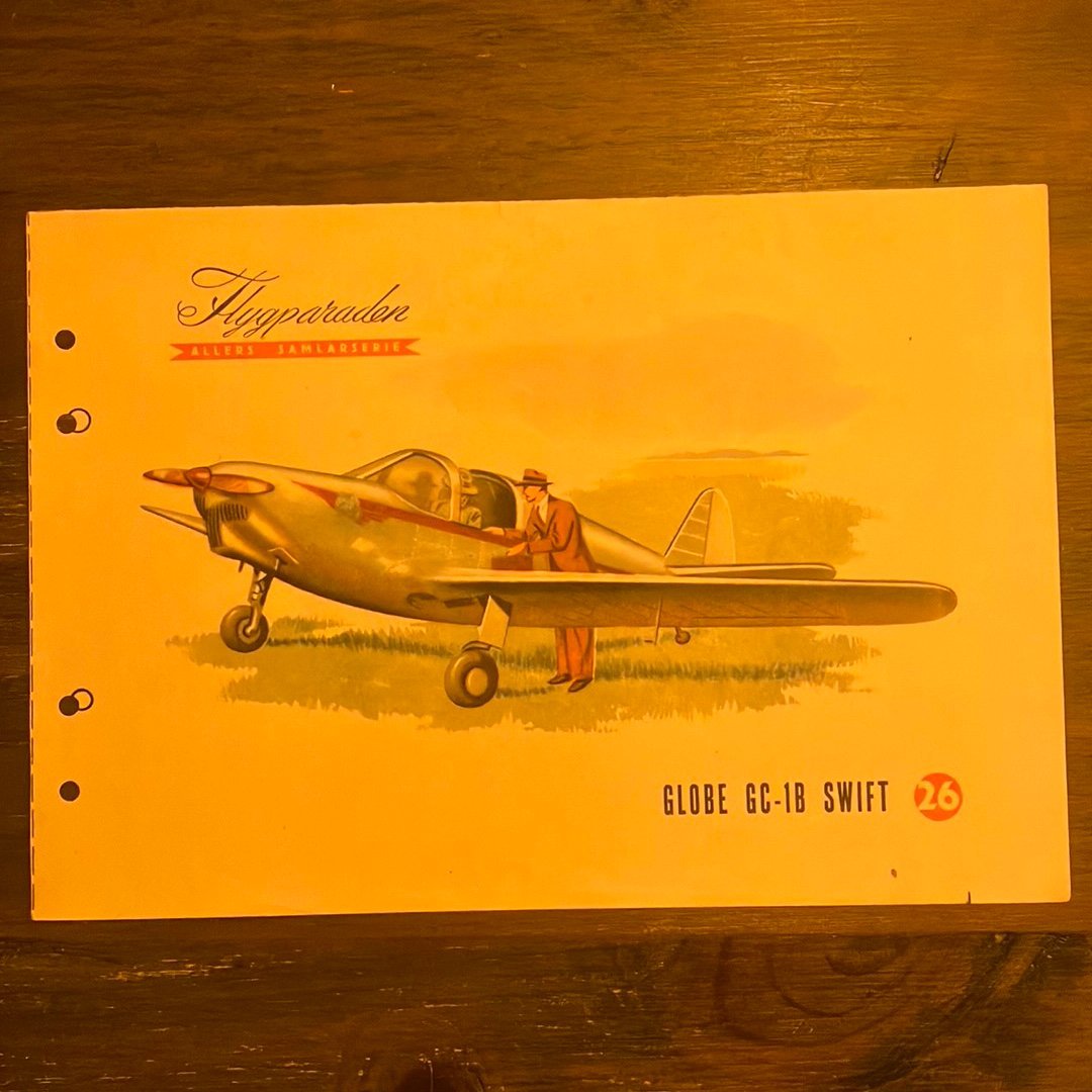 GLOBE GC-1B SWIFT. ÄLDRE BILD | Köp på Tradera (709952283)