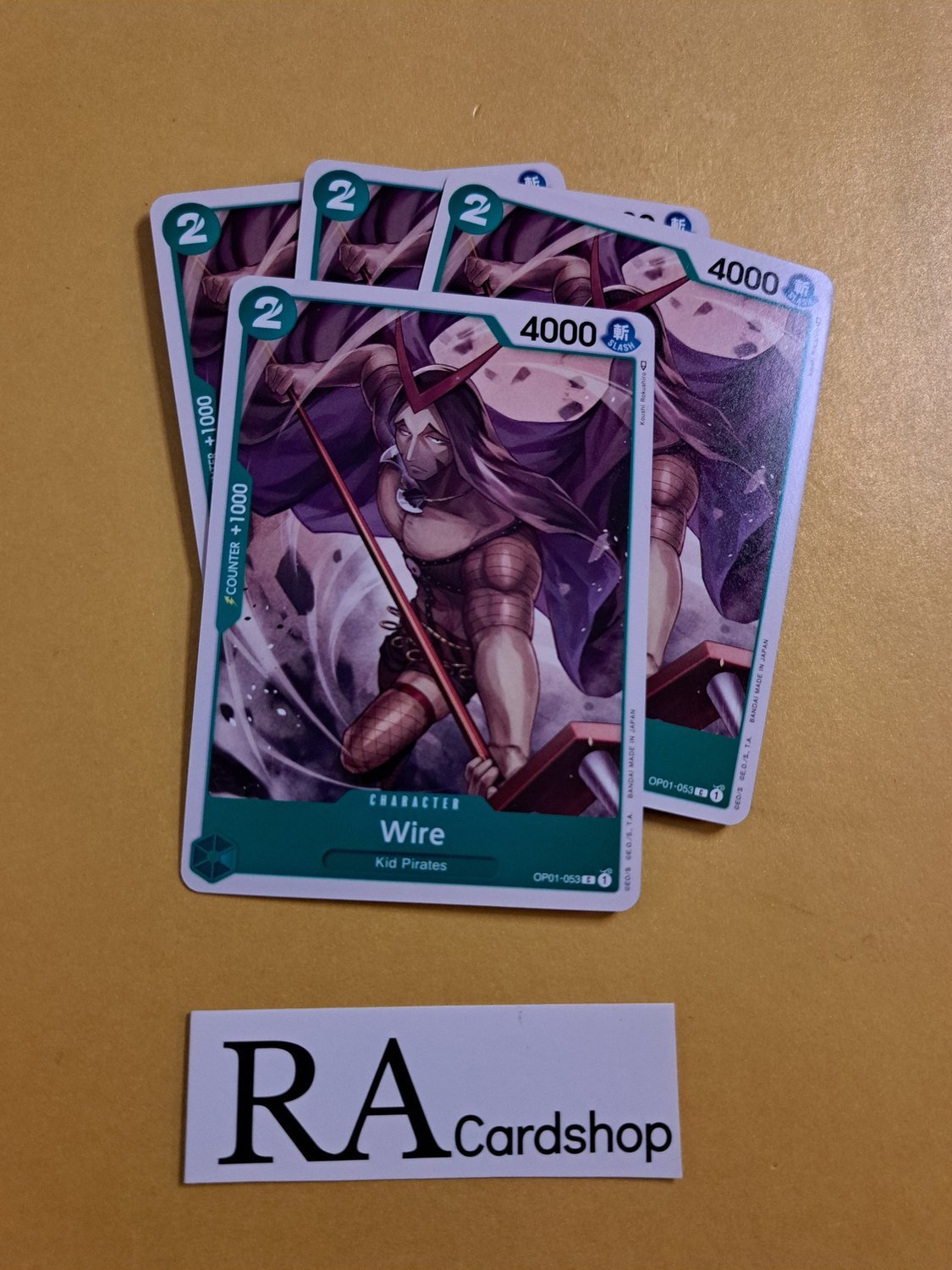 Wire Common Playset OP01-053 Ro.. | Köp från RaCardShop på Tradera (654601192)