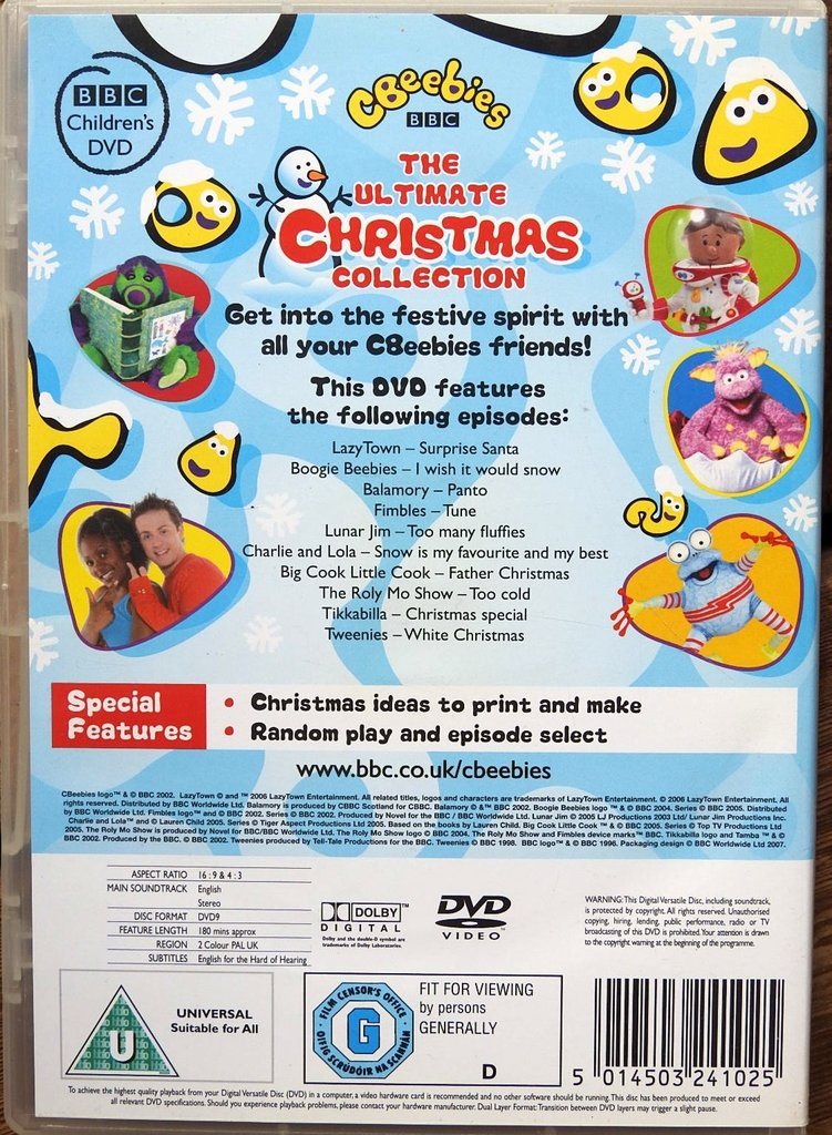 CBeebies The Ultimate Christmas Collection DVD (English) på Tradera.com