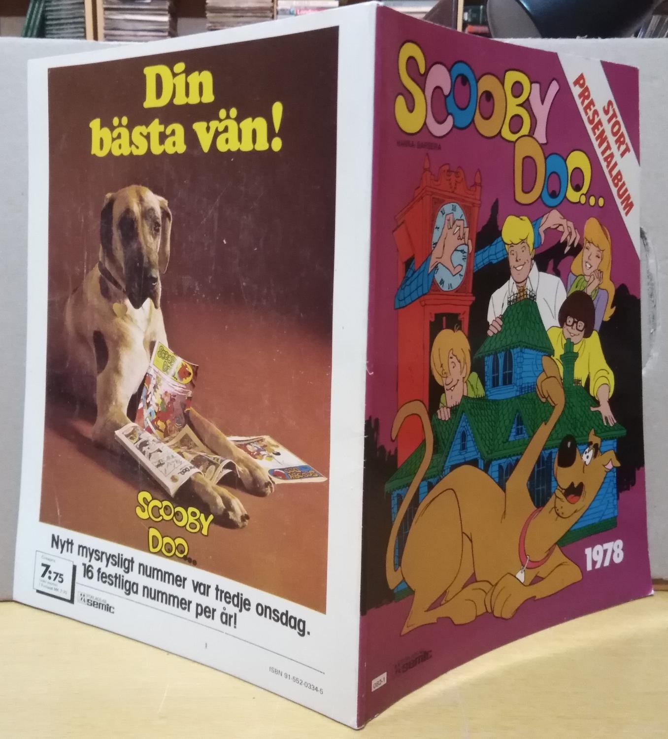 Scooby Doo stort presentalbum .. | Köp från Vinylcomics på Tradera ...