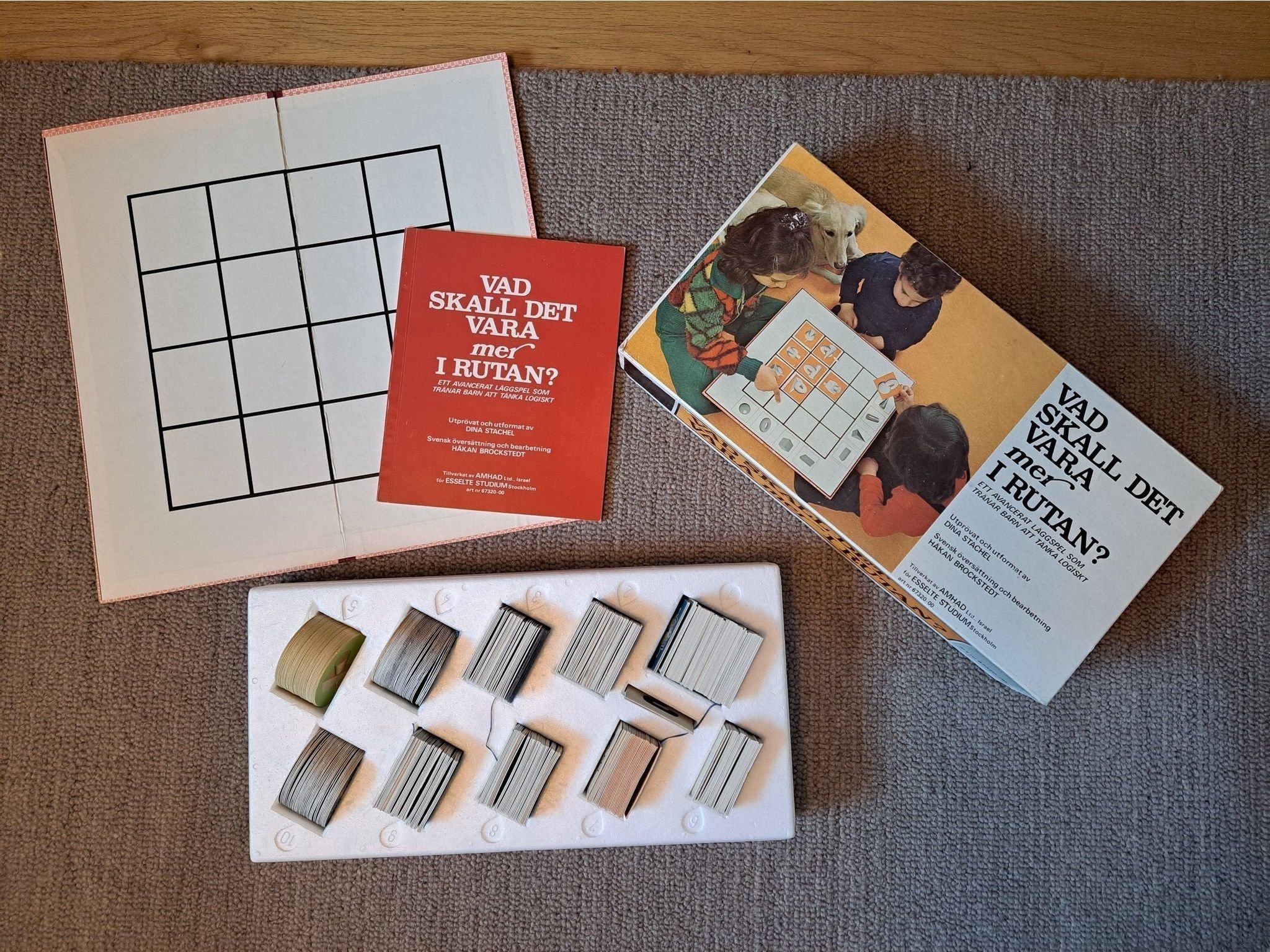 Vad skall det vara mer i rutan? - Logiskt tänka.. | Köp på Tradera ...