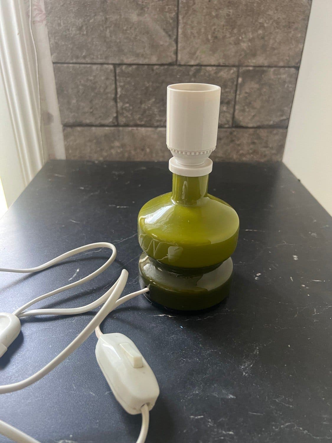 60 tal bordslampa grön glas | Köp från Sunshine98 på Tradera (694462665)