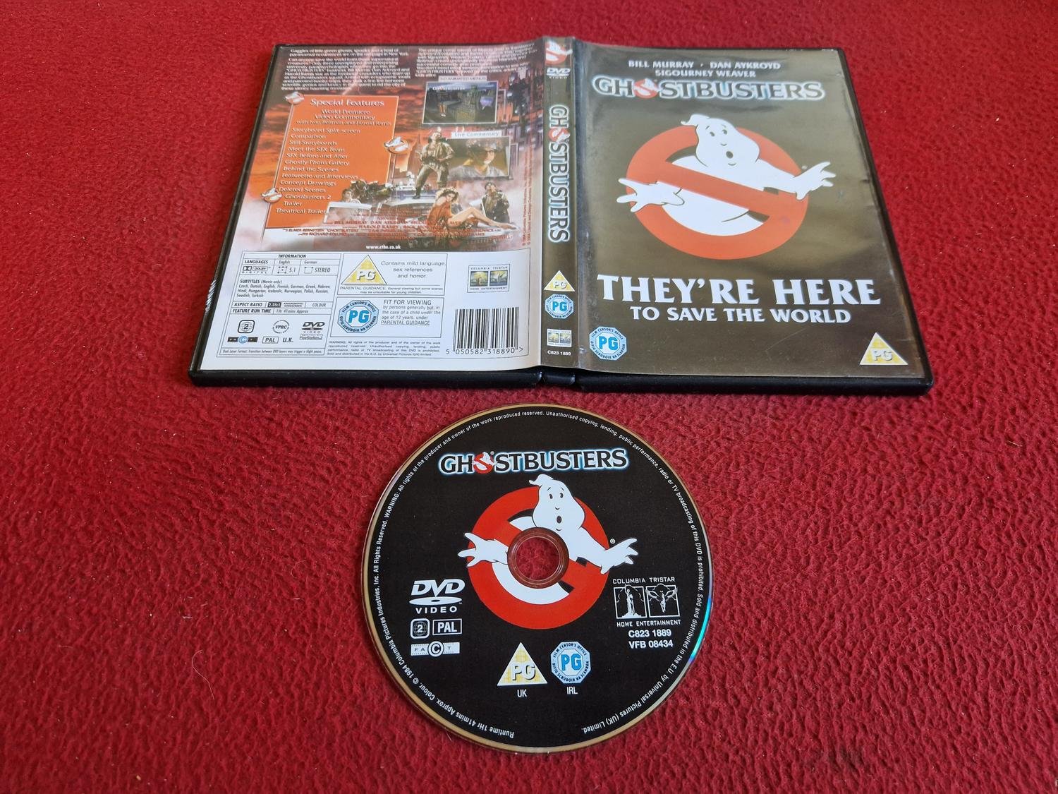 GHOSTBUSTERS [ SVENSK TEXT ] DVD | Köp från game-world på Tradera ...