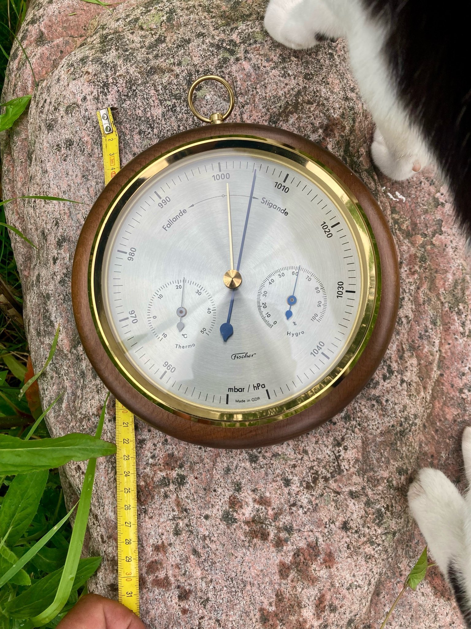 Tysk väder prognos station/barometer. Fischer. .. | Köp på Tradera ...