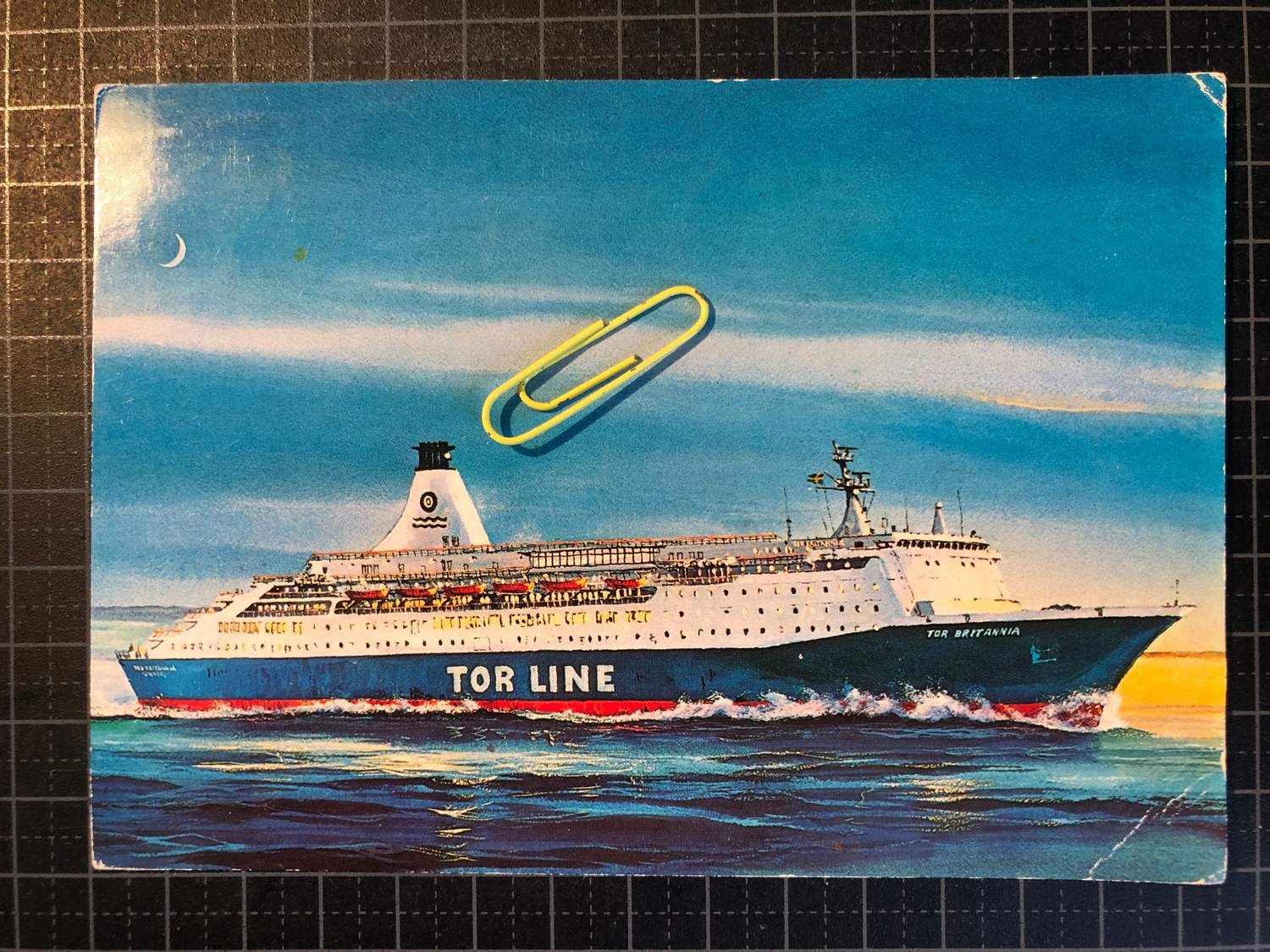 M/S TOR BRITANNIA TOR LINE PAQUEBOAT B1 | Köp på Tradera (585749098)