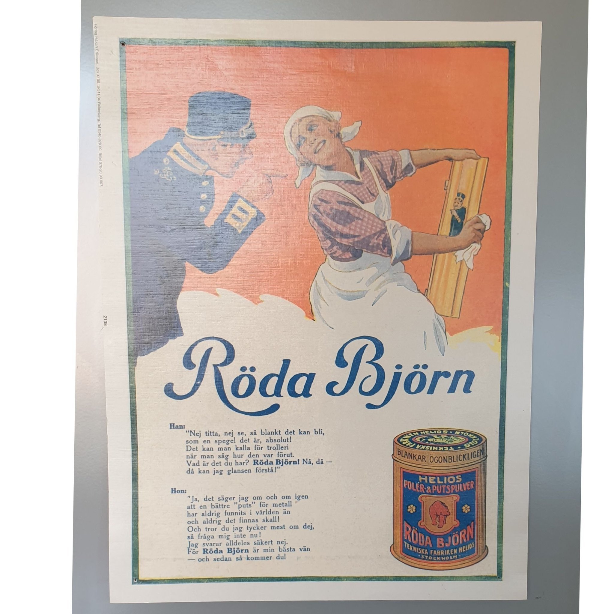 Se produkter som liknar Reklamaffisch- 30/40 talet-"R.. på Tradera ...