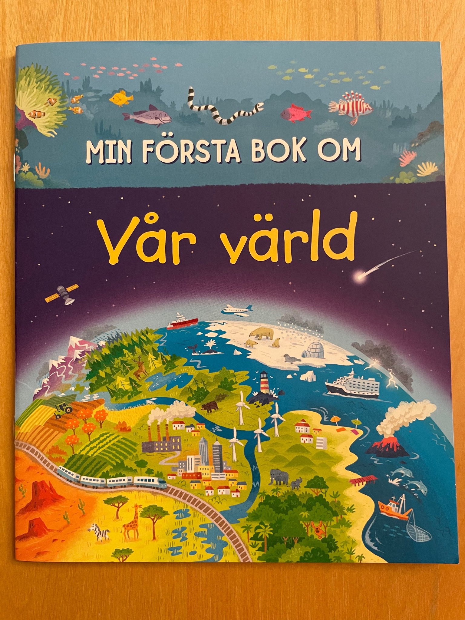 Barnbok "Min första bok om vår värld" | Köp på Tradera (633669494)