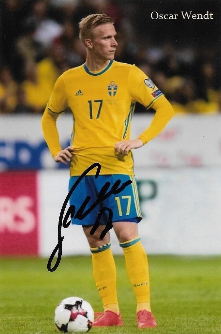 Se produkter som liknar Autograf - Oscar Wendt - Sver.. på Tradera ...