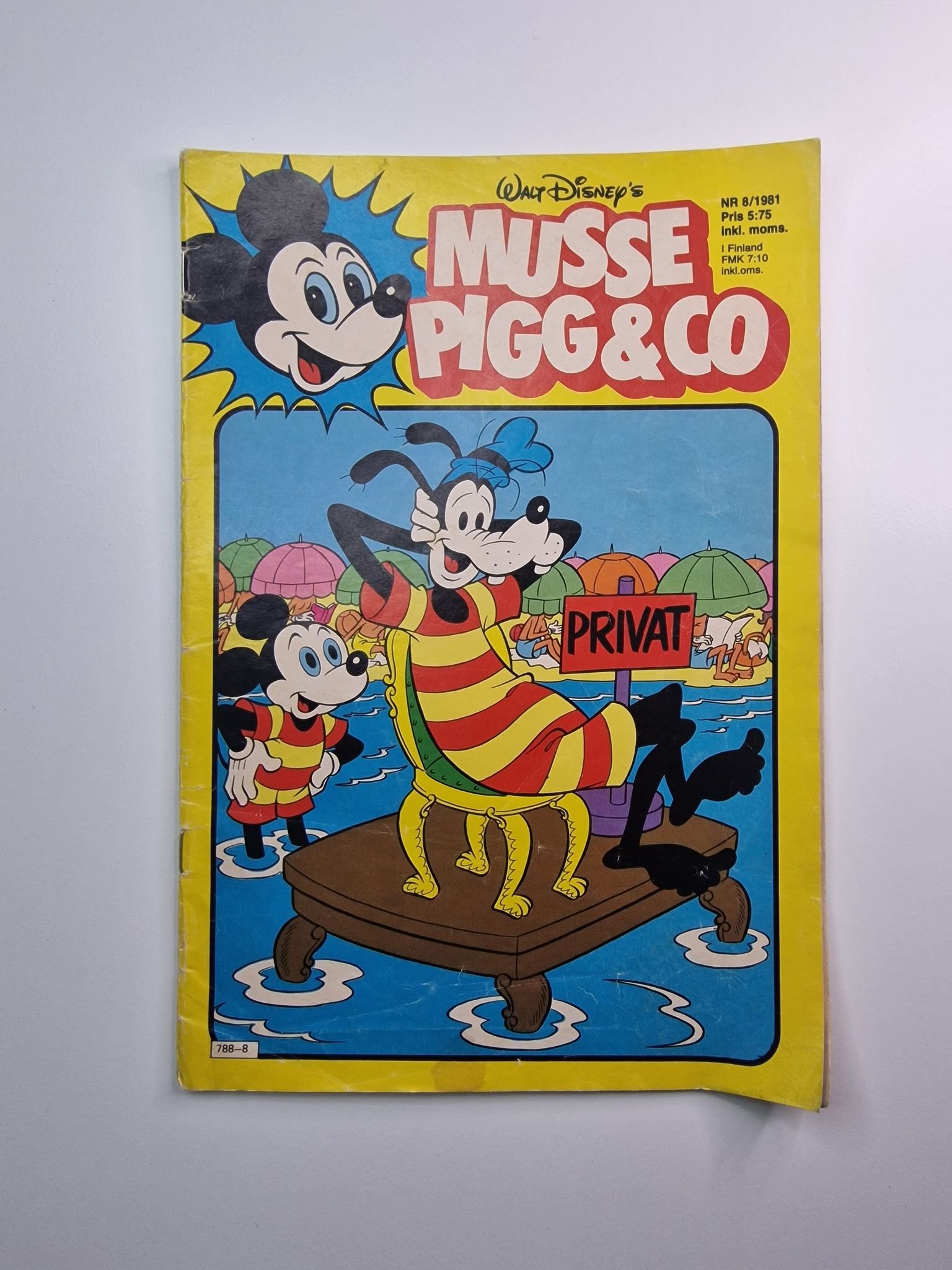Se produkter som liknar Walt Disney's Serier Musse Pi.. på Tradera ...