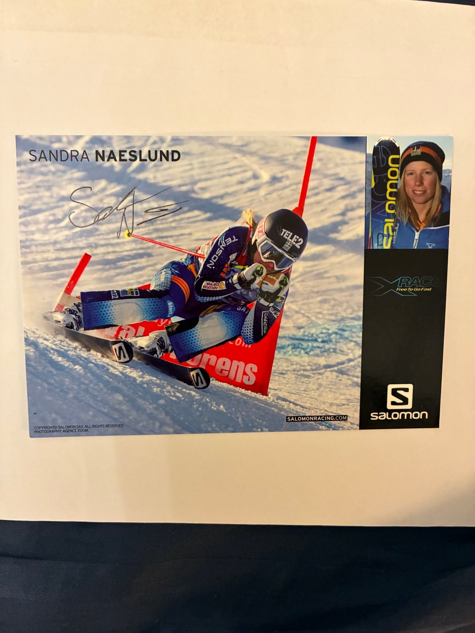 Sandra Näslund OS Guld Skicross | Köp på Tradera (709384409)