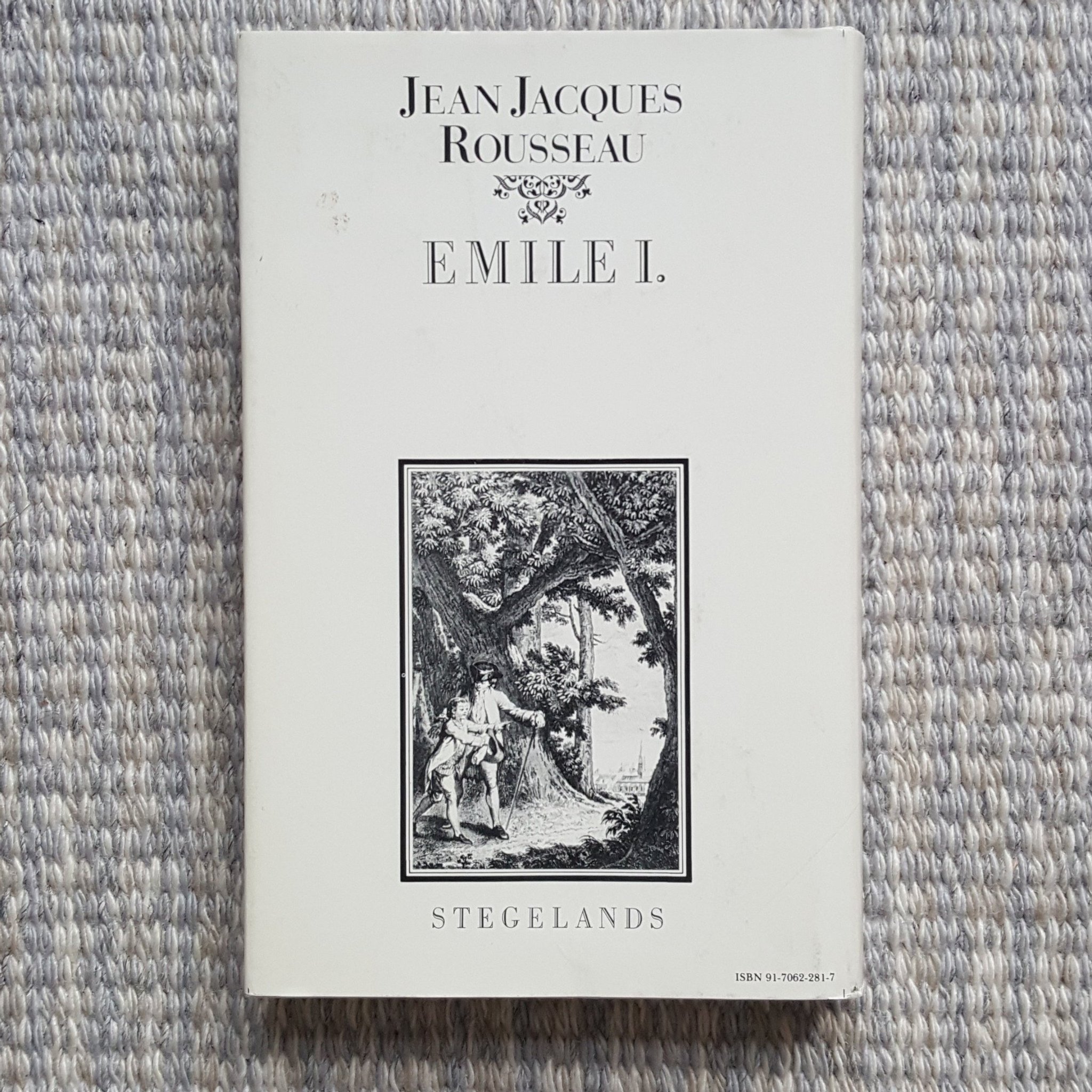 Jean Jacques Rousseau - Emile eller Om Uppfostr.. | Köp på Tradera ...