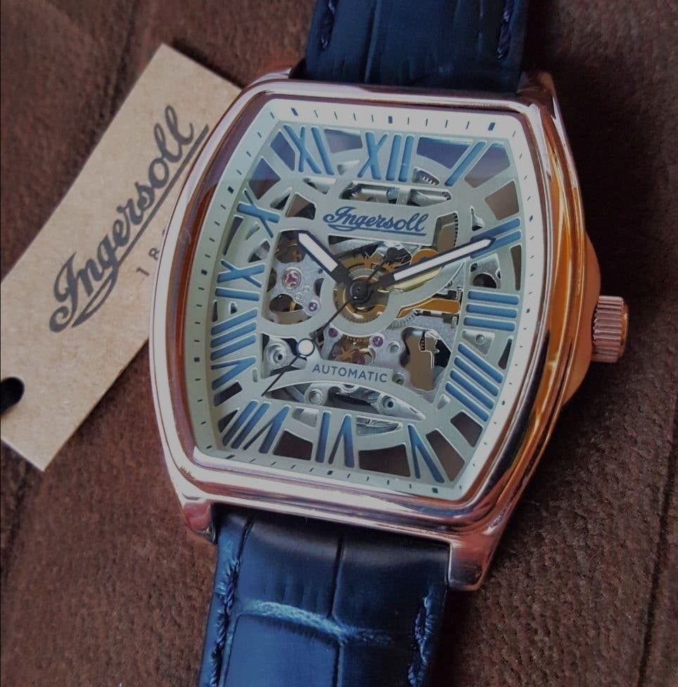 Ingersoll - Tonneau - Automatic - Skeleton - Go.. | Köp på Tradera ...