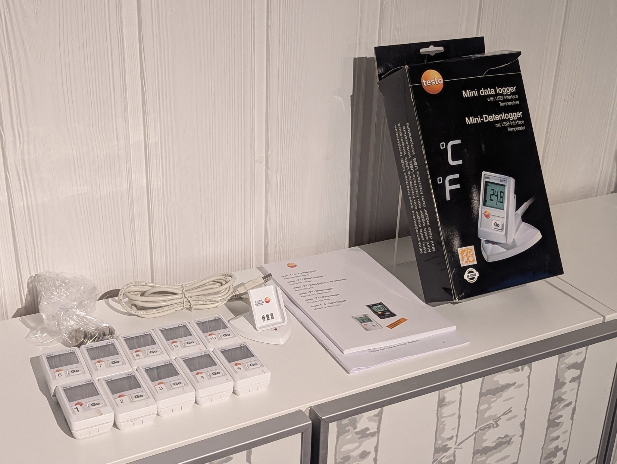 Testo 174T Mini datalogger / Komplett paket med.. | Köp på Tradera ...