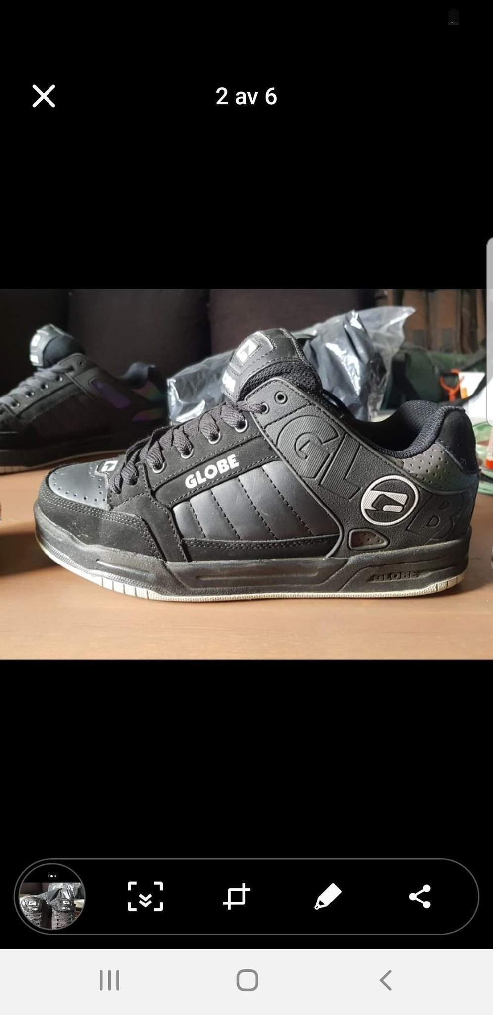 Se produkter som liknar Sabre oil Globe Skateskor på Tradera (694060296)