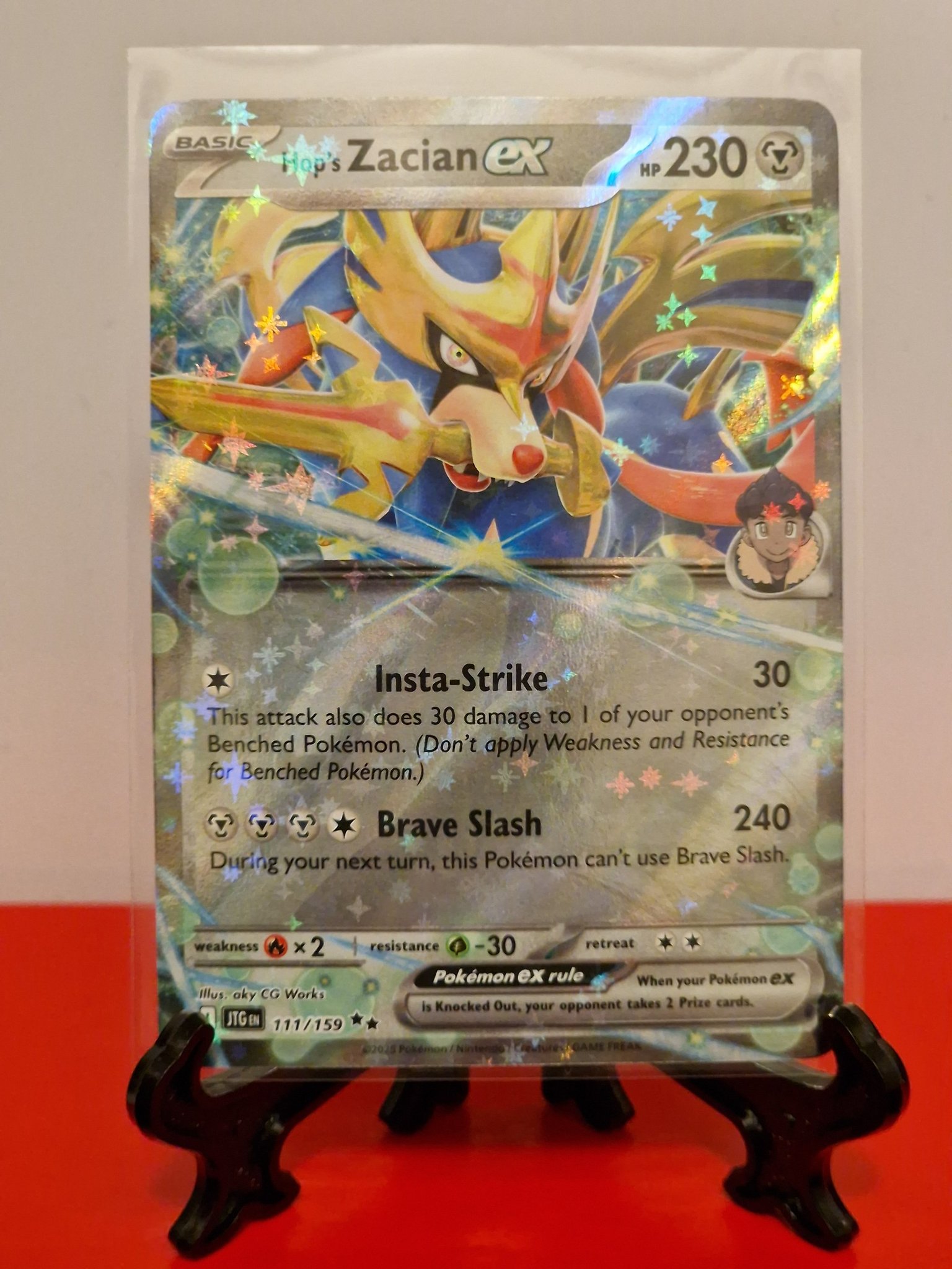 Hop's Zacian EX #111 | Köp på Tradera (710710432)
