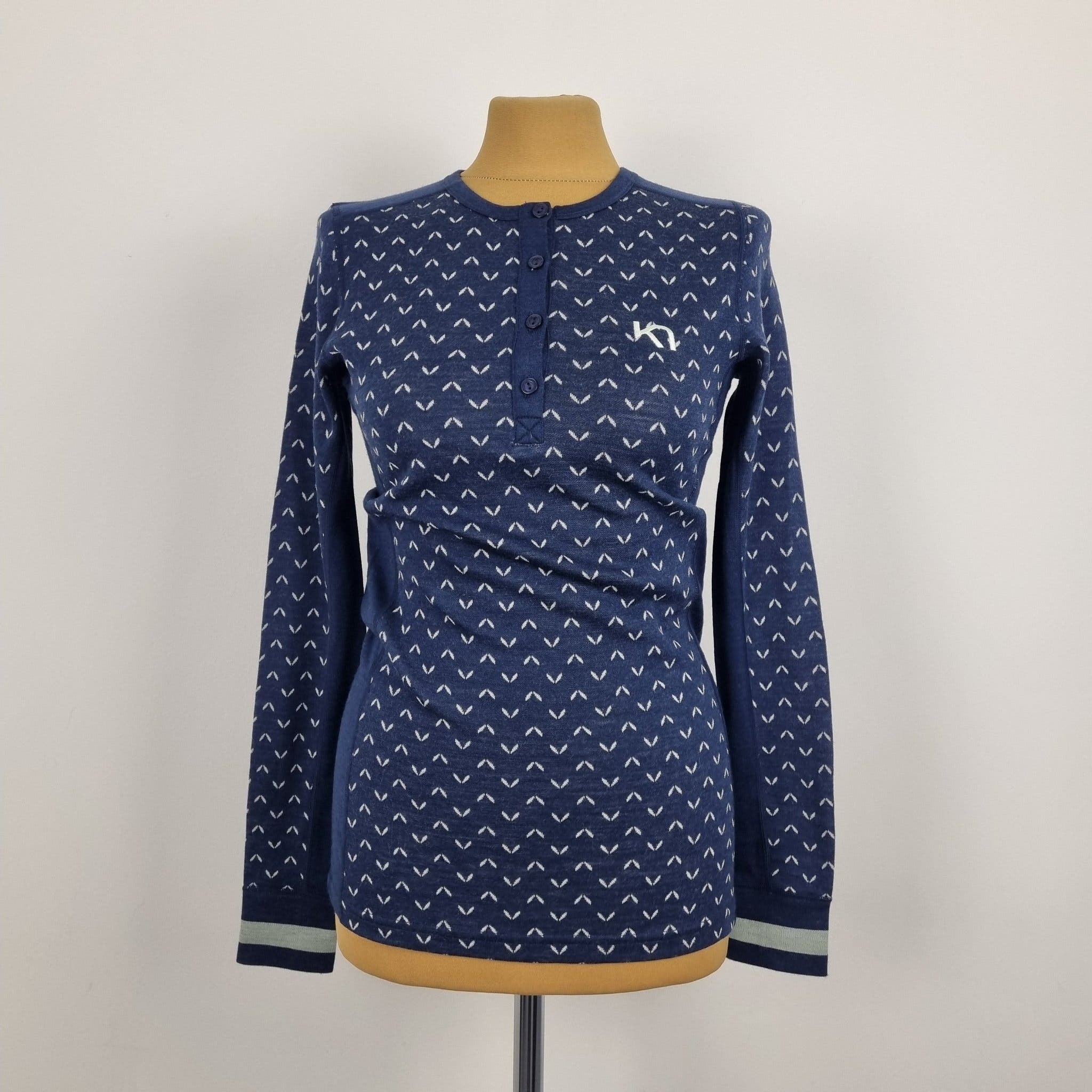 Kari Traa Navy Wool Thermoactive Sweatshirt | Köp på Tradera (699756996)