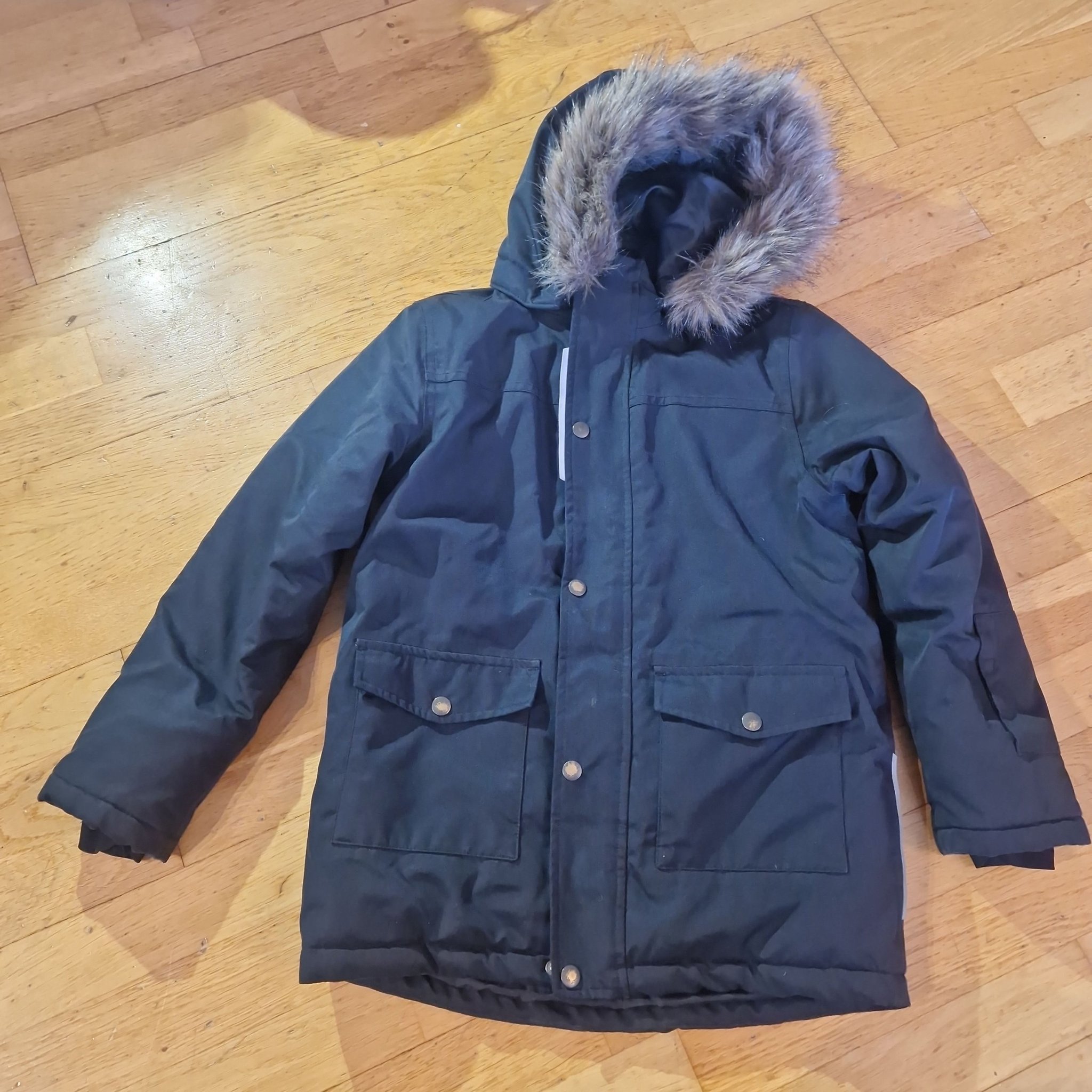 Name it svart jacka, storlek 140 | Köp på Tradera (701966217)