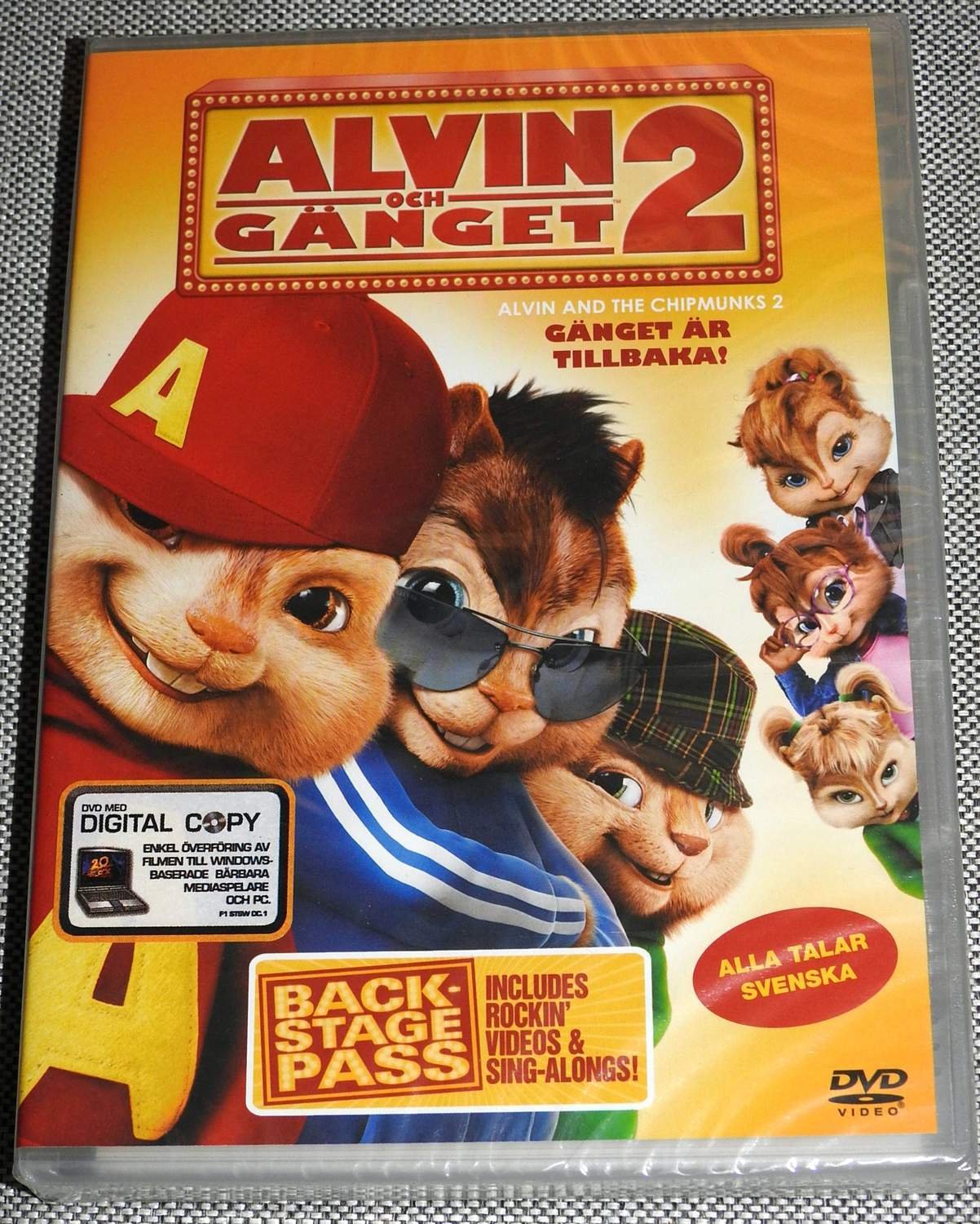 Alvin och Gänget 2 DVD (Inplastad) Barnfilm Alv.. | Köp på Tradera ...