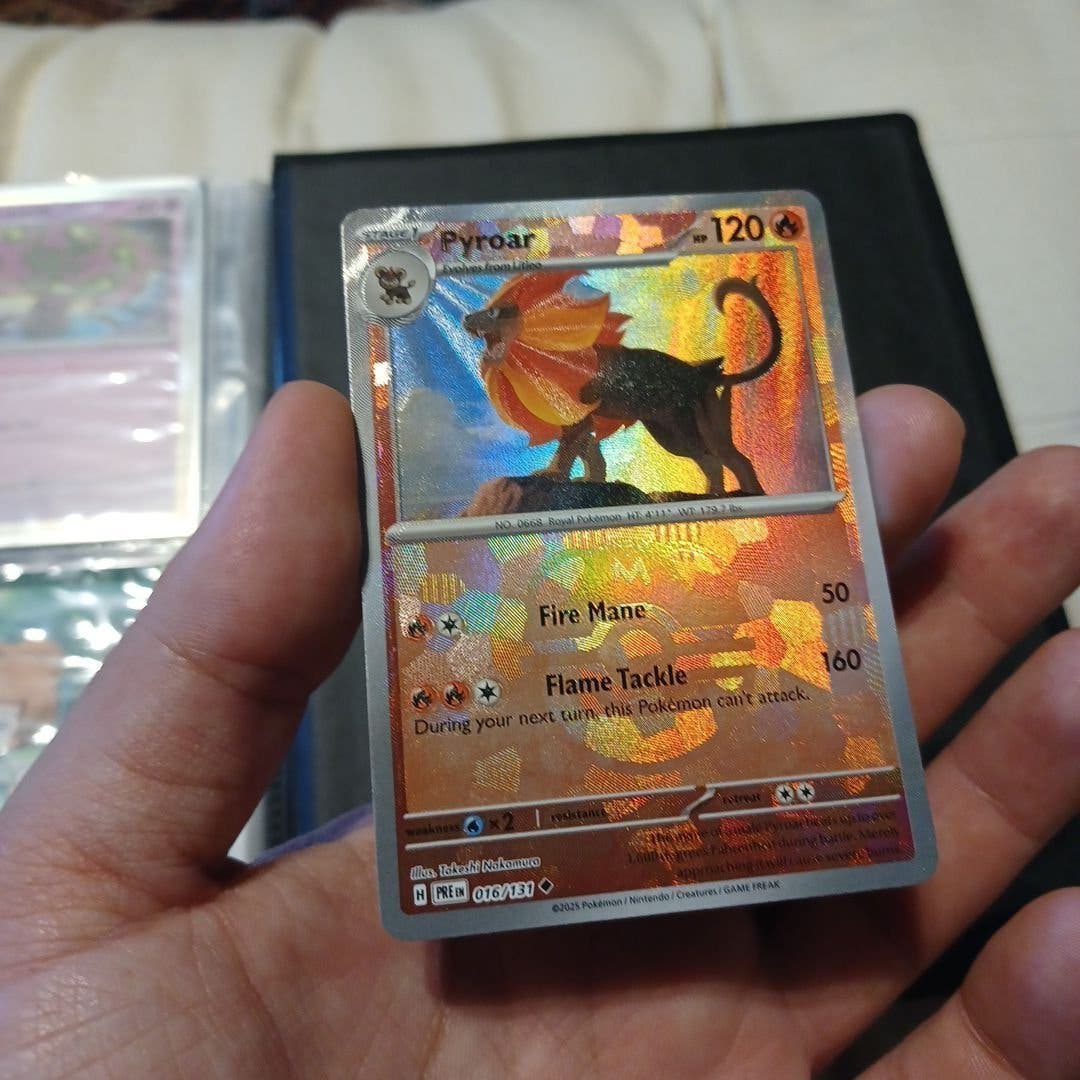 Se produkter som liknar Pyroar 16/131 Master ball - p.. på Tradera ...