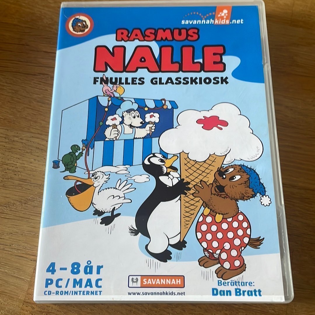 Rasmus Nalle - Fnulles Glasskiosk PC/MAC | Köp på Tradera (711912345)