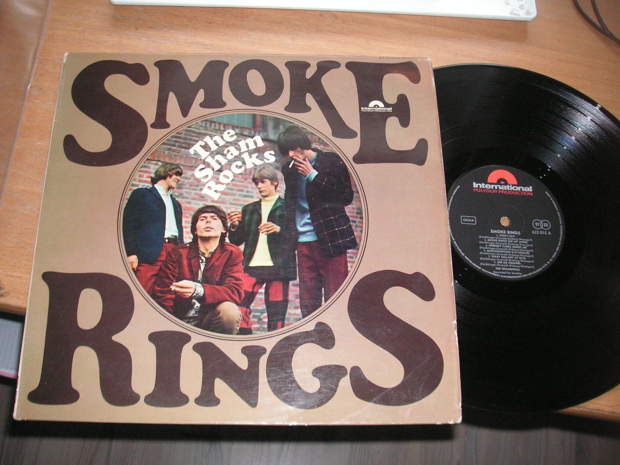 THE SHAMROCKS - Smoke Rings - Tysk LP original .. | Köp på Tradera ...