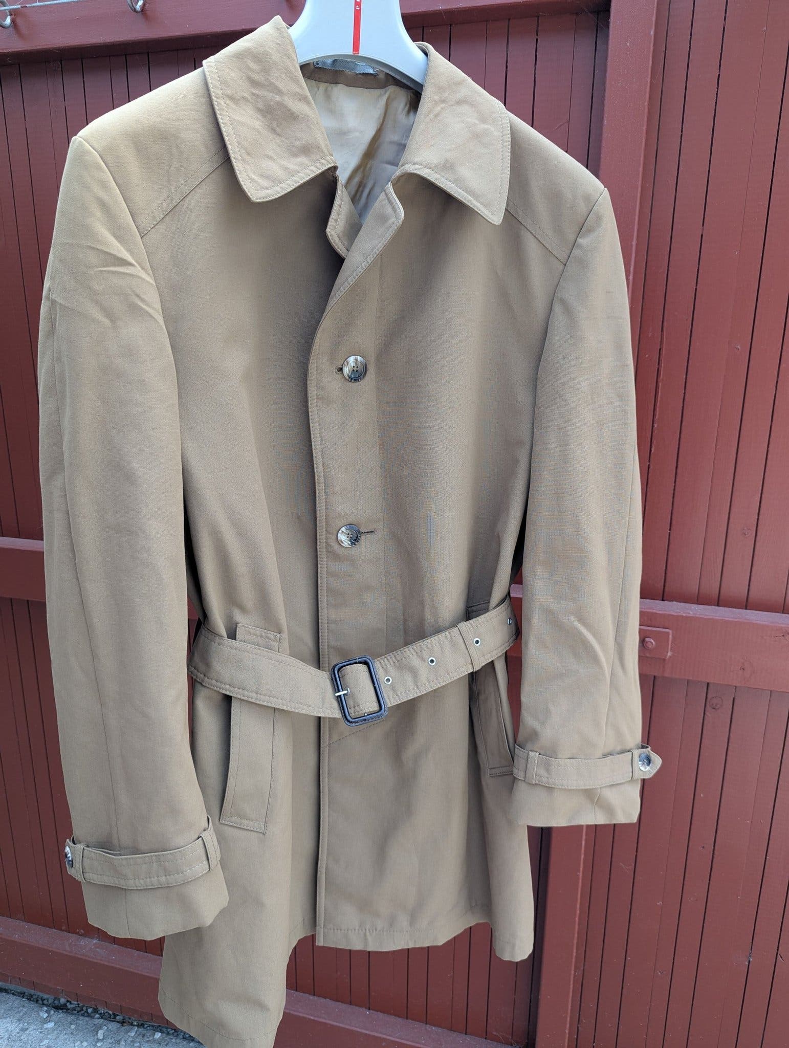 Vintage Trenchcoat, Melka Statesman | Köp på Tradera (736135147)